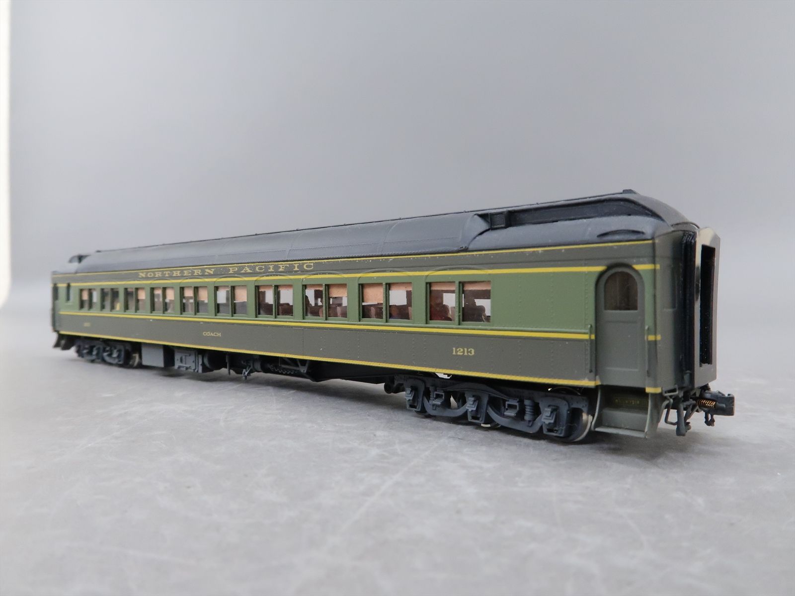 HO Brass Model - W&R NP Northern Pacific Arch Window Coach #1213 - Fair ...