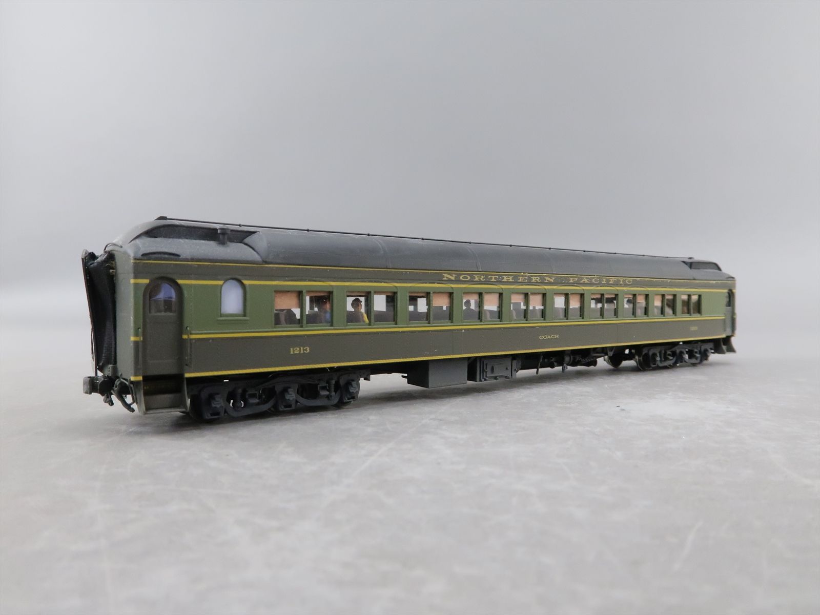 HO Brass Model - W&R NP Northern Pacific Arch Window Coach #1213 - Fair ...