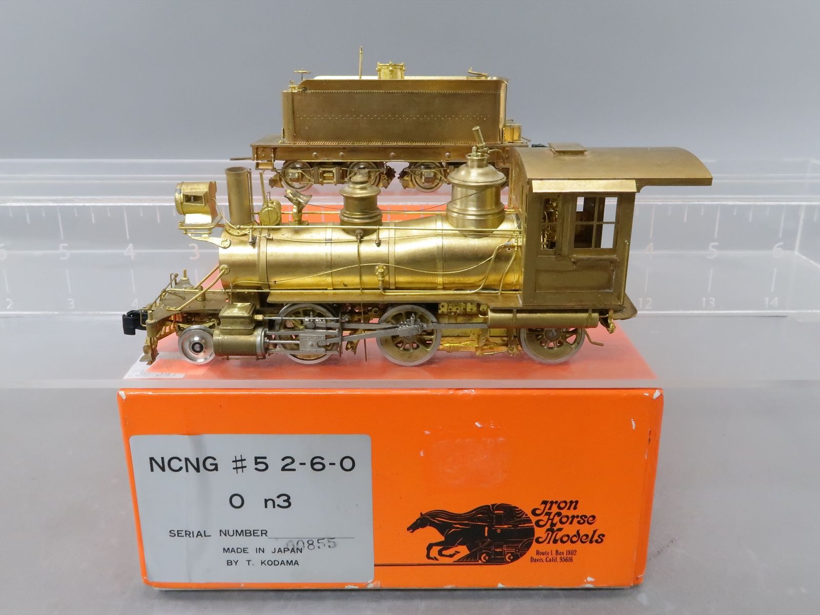 On3 Brass Model - PSC NCNG Nevada County Narrow Gauge #5 2-6-0 ...