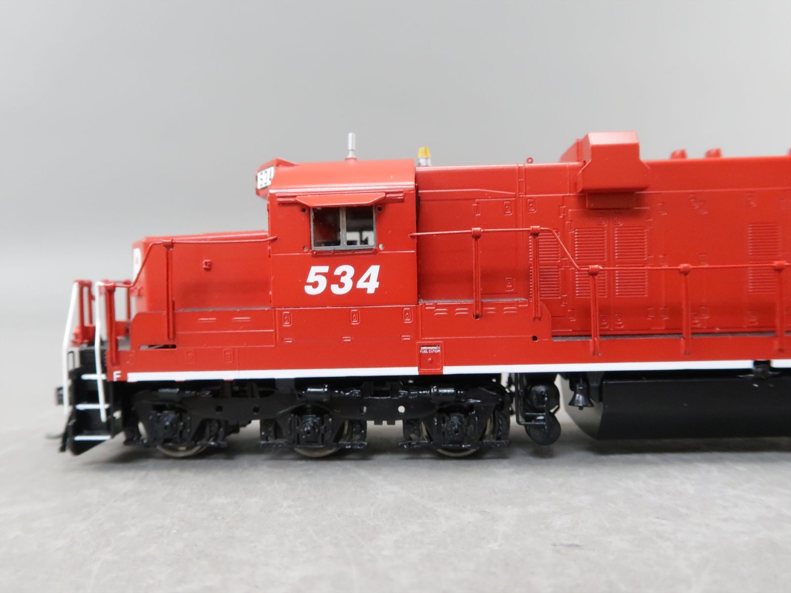 HO Brass Model Train - OMI 6781.2 Overland CPR CP Canadian Pacific EMD SD10 Diesel #534 DCC ONLY ...
