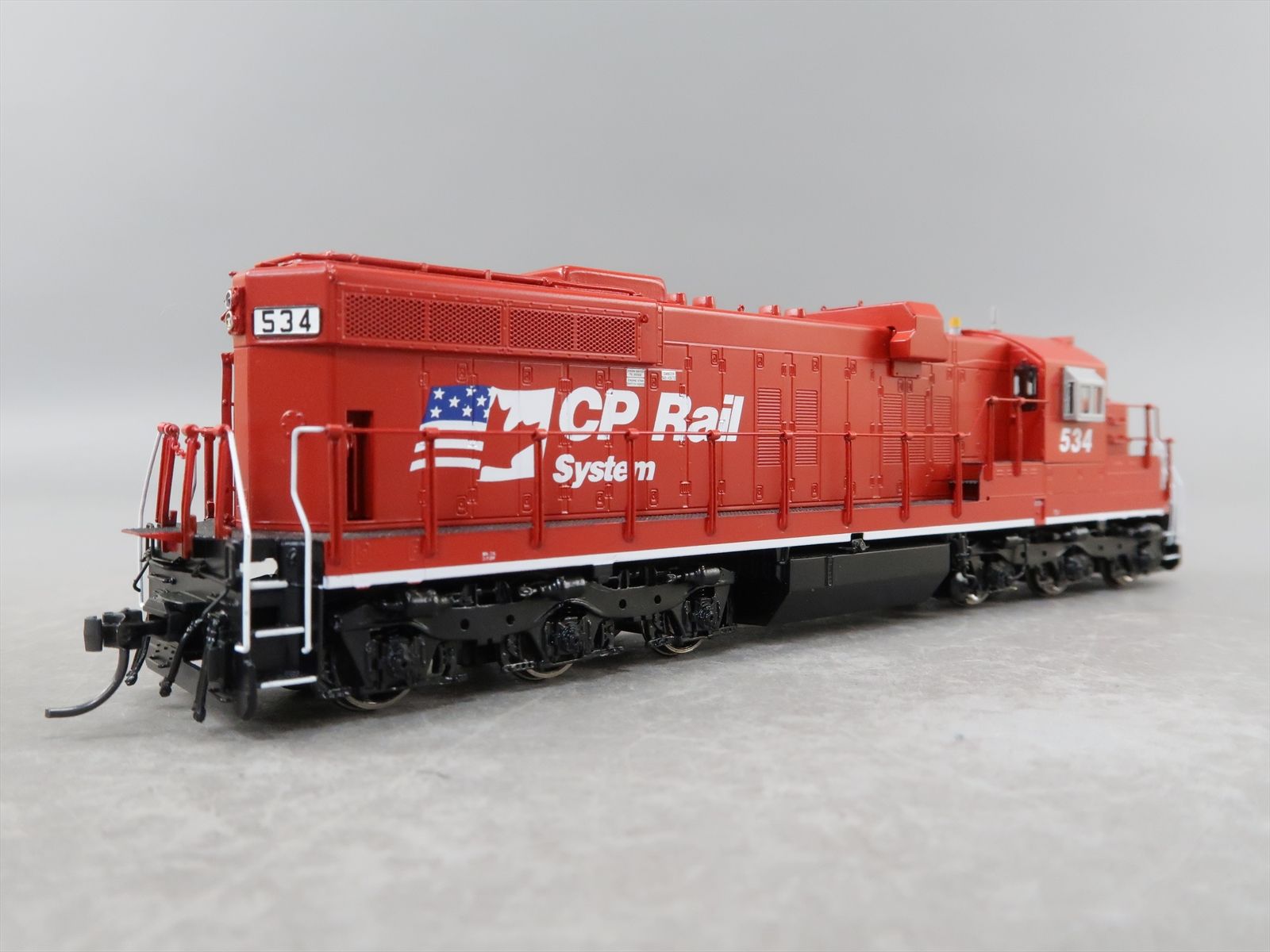 HO Brass Model Train - OMI 6781.2 Overland CPR CP Canadian Pacific EMD SD10 Diesel #534 DCC ONLY ...