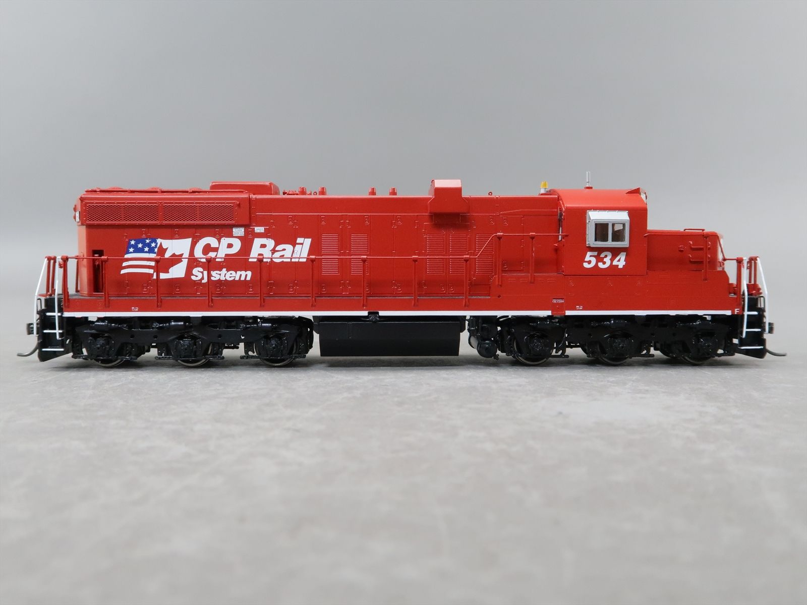 HO Brass Model Train - OMI 6781.2 Overland CPR CP Canadian Pacific EMD SD10 Diesel #534 DCC ONLY ...
