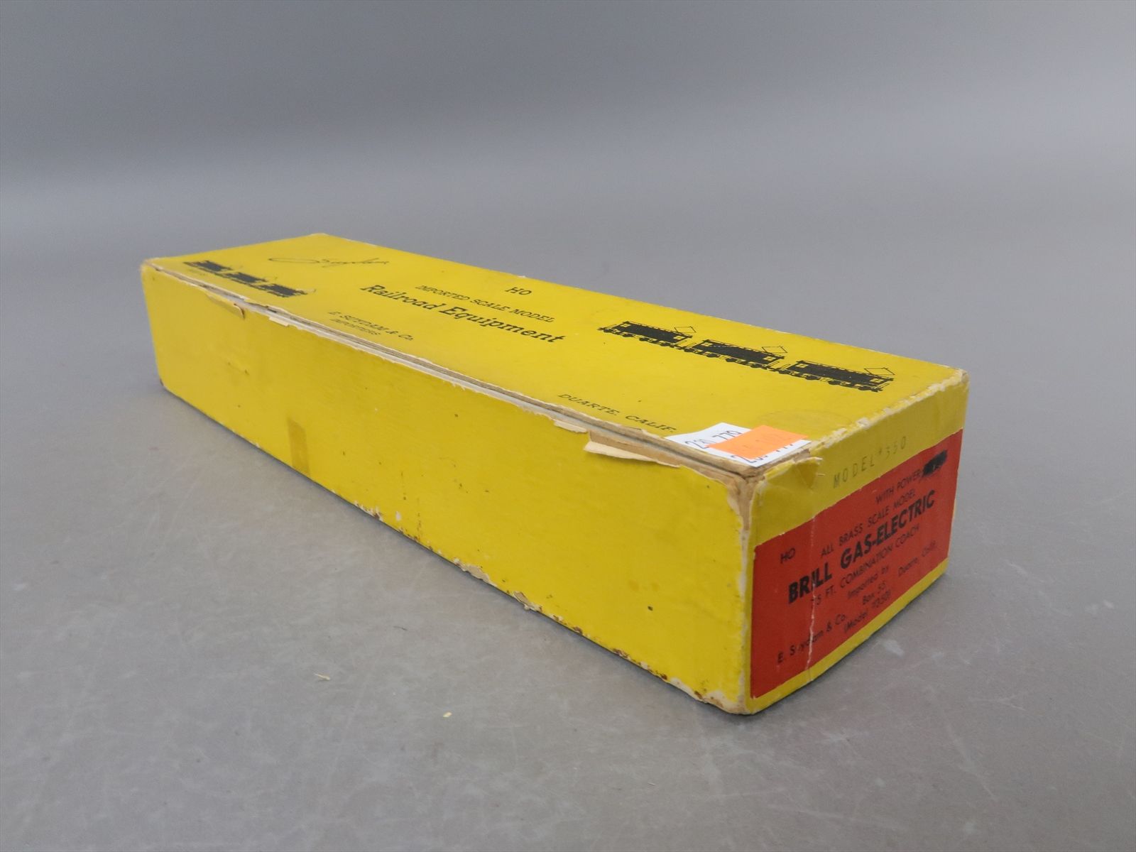 HO Brass Model - Suydam 350 UP Union Pacific 75' Brill Gas Electric ...