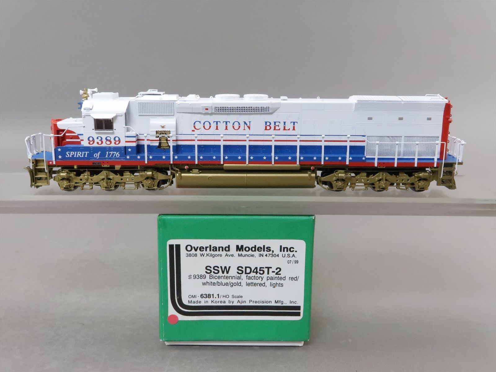 HO Brass Model - OMI 6381.1 SSW St Louis Southwestern Cotton Belt ...
