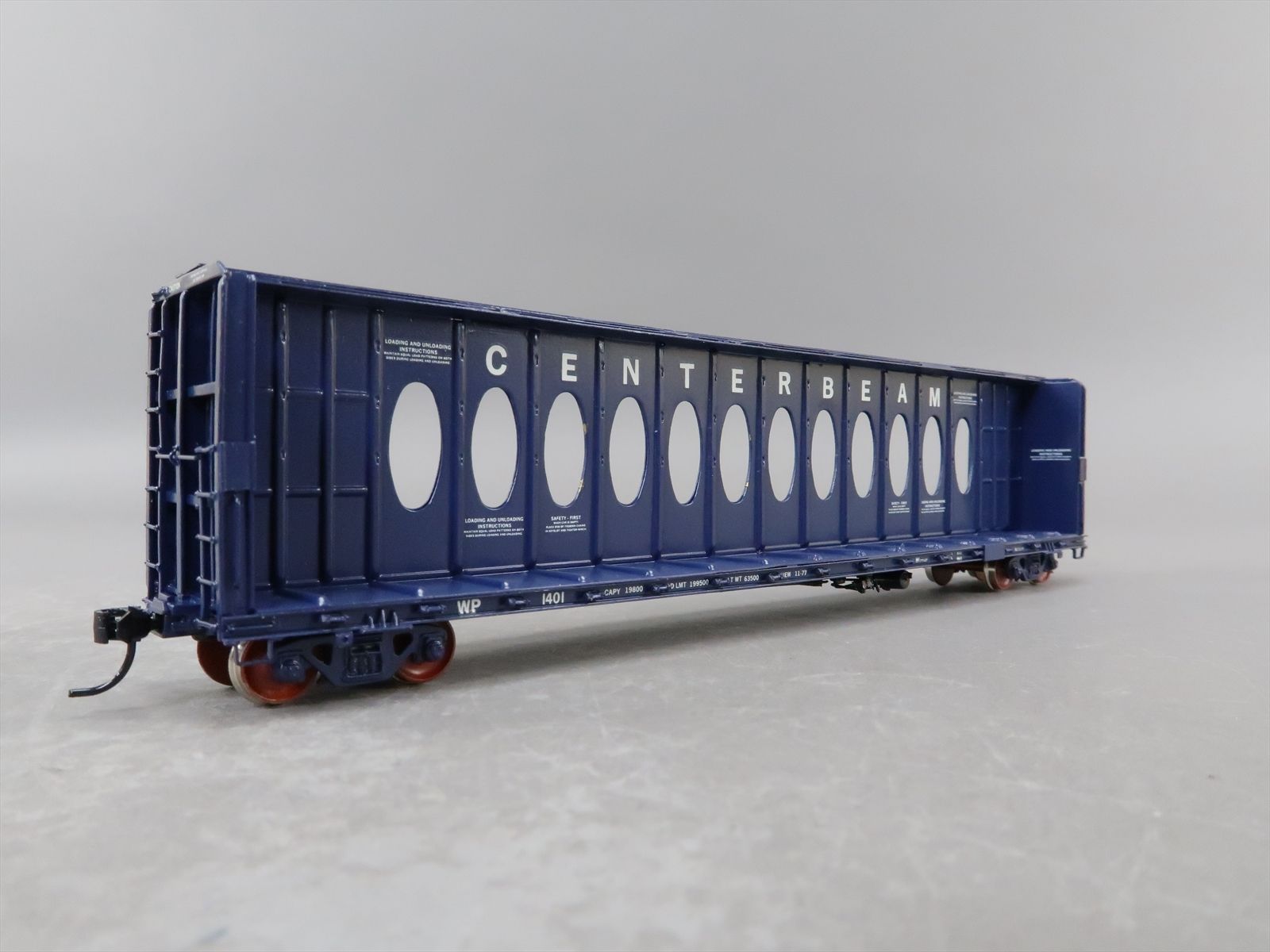 HO Brass Model - OMI 1349 WP Western Pacific Thrall Center Beam 64 ...