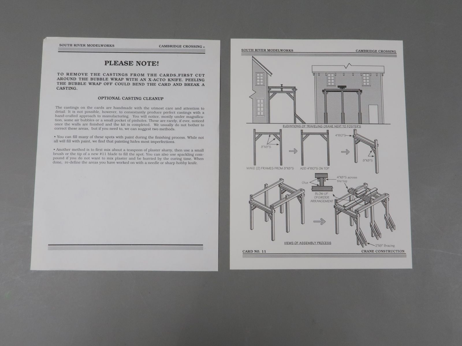 HO Craftsman Kit - SRMW South River Model Works Kit #200 - Cambridge ...
