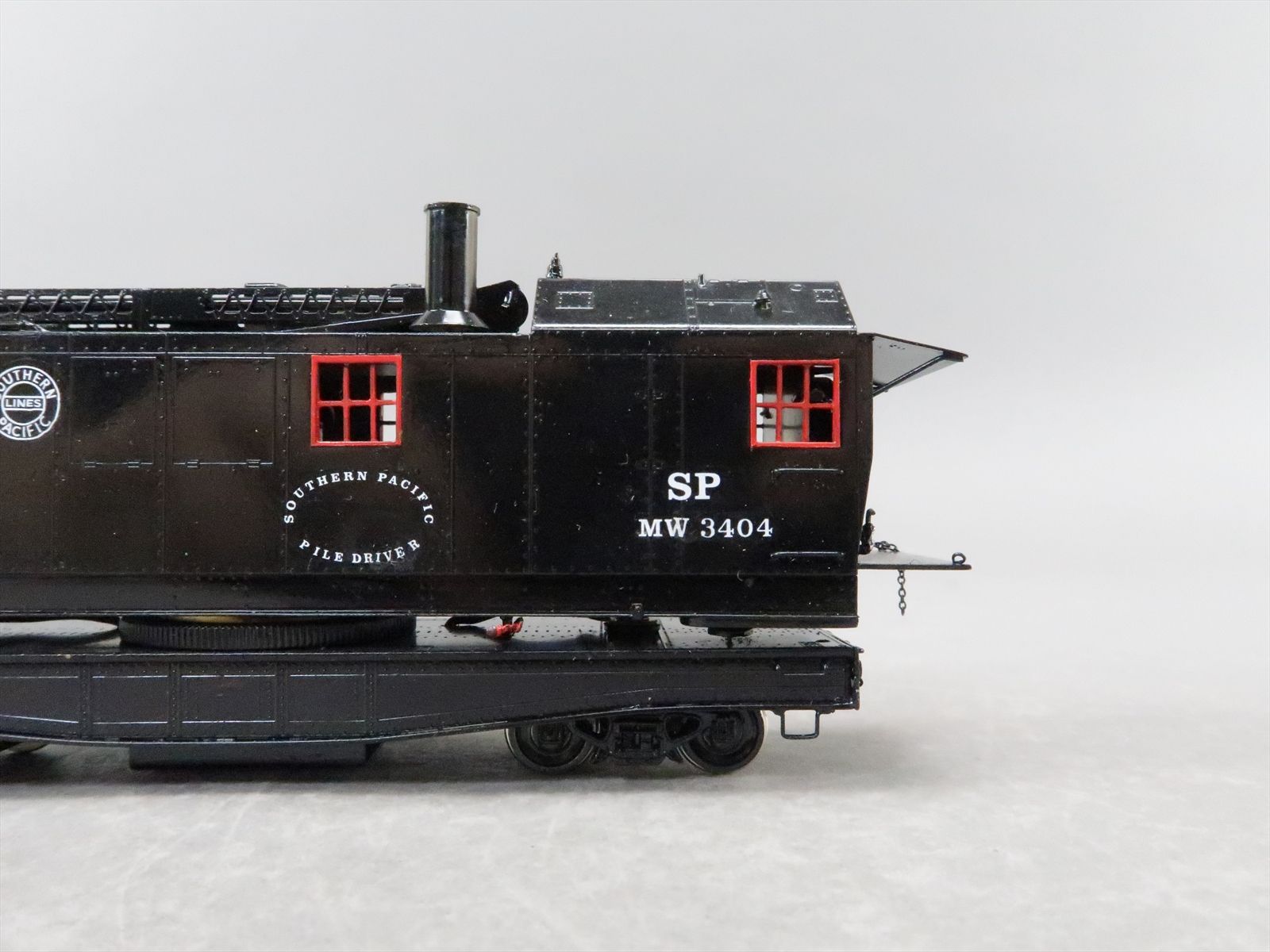 HO Brass Model - OMI 1328 UP as SP Southern Pacific Pile Driver ...