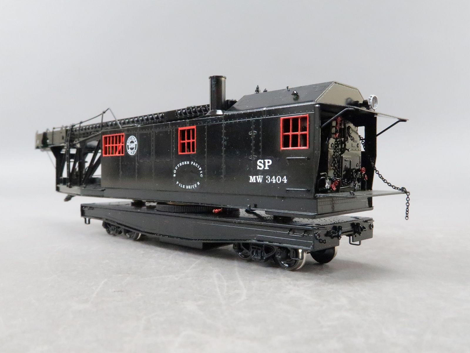 HO Brass Model - OMI 1328 UP as SP Southern Pacific Pile Driver ...