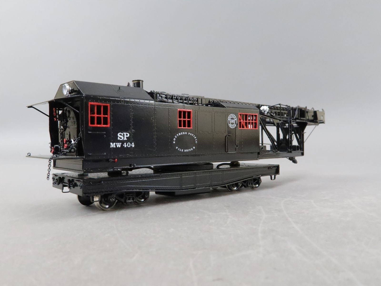 HO Brass Model - OMI 1328 UP as SP Southern Pacific Pile Driver ...