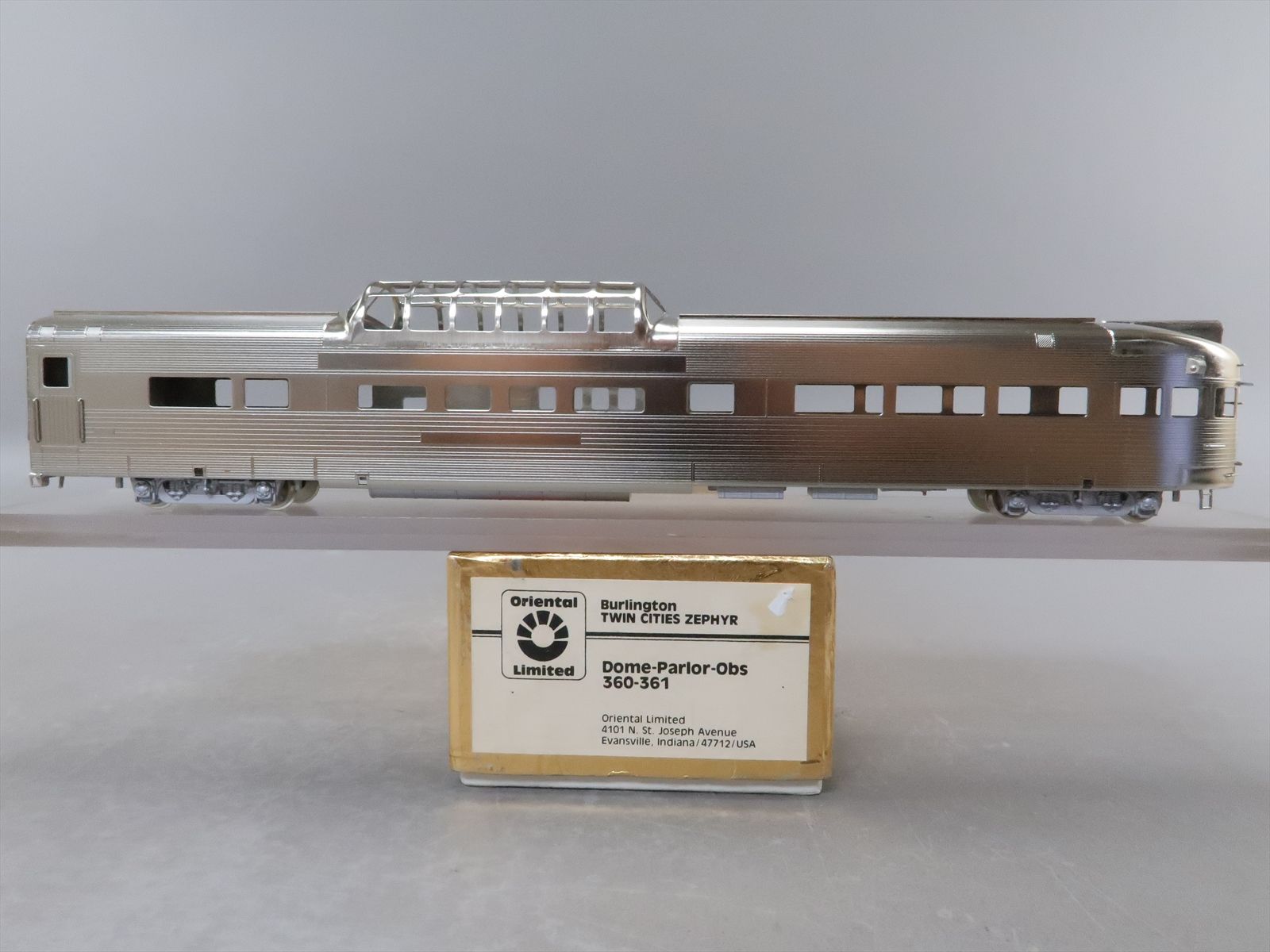 HO Brass Model - Oriental CB&Q Chicago Burlington & Quincy Twin Cities ...