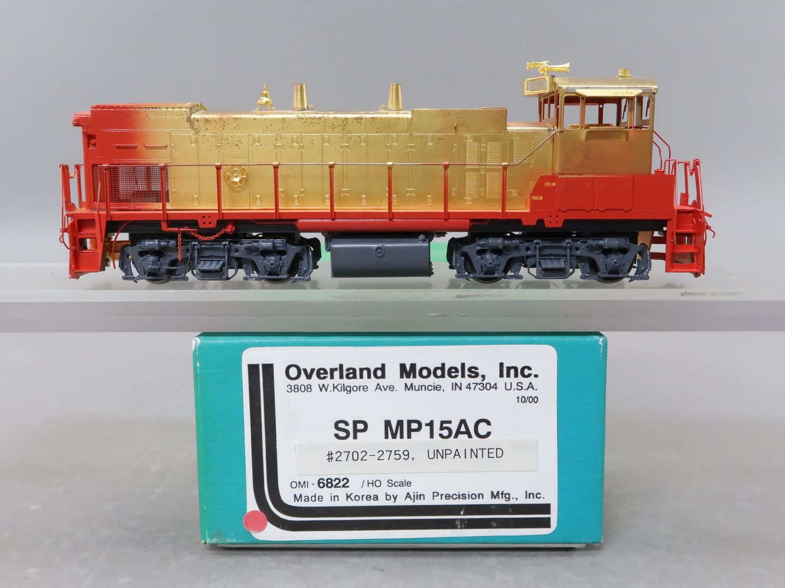 HO Brass Model - OMI 6822 SP Southern Pacific MP15AC - Unpainted ...