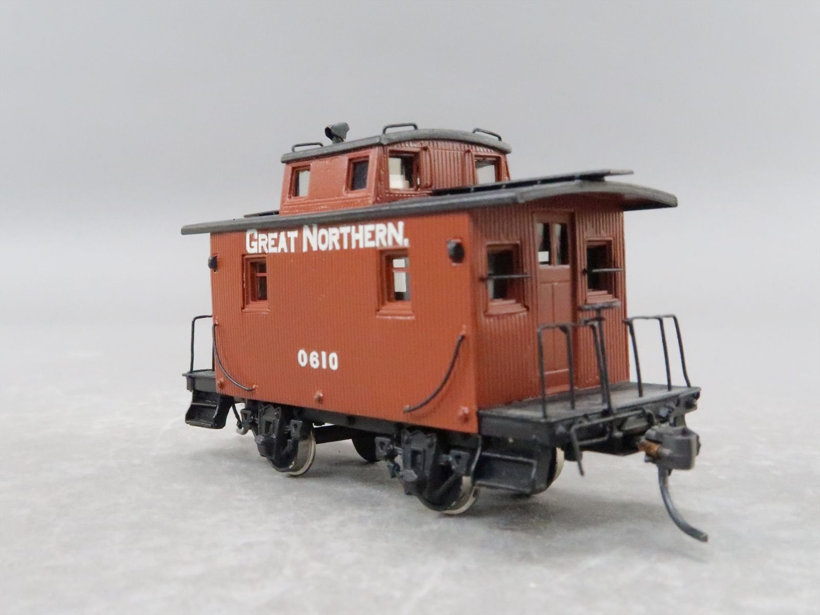 HO Brass Model - Oriental GN Great Northern 4-Wheel Caboose Low Cupola ...