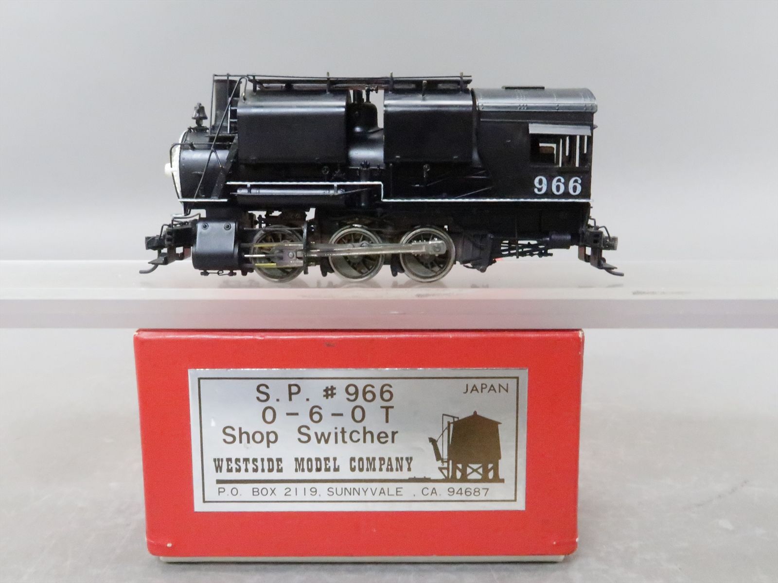 HO Brass Model - WMC SP Southern Pacific Shop Switcher 0-6-0T #966 ...