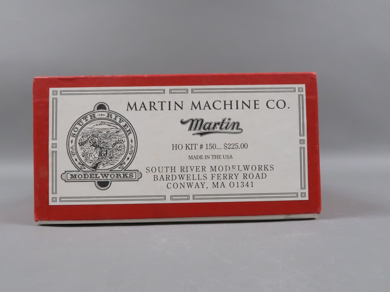 HO Craftsman Kit - SRMW South River Model Works Kit #150 Martin Machine ...
