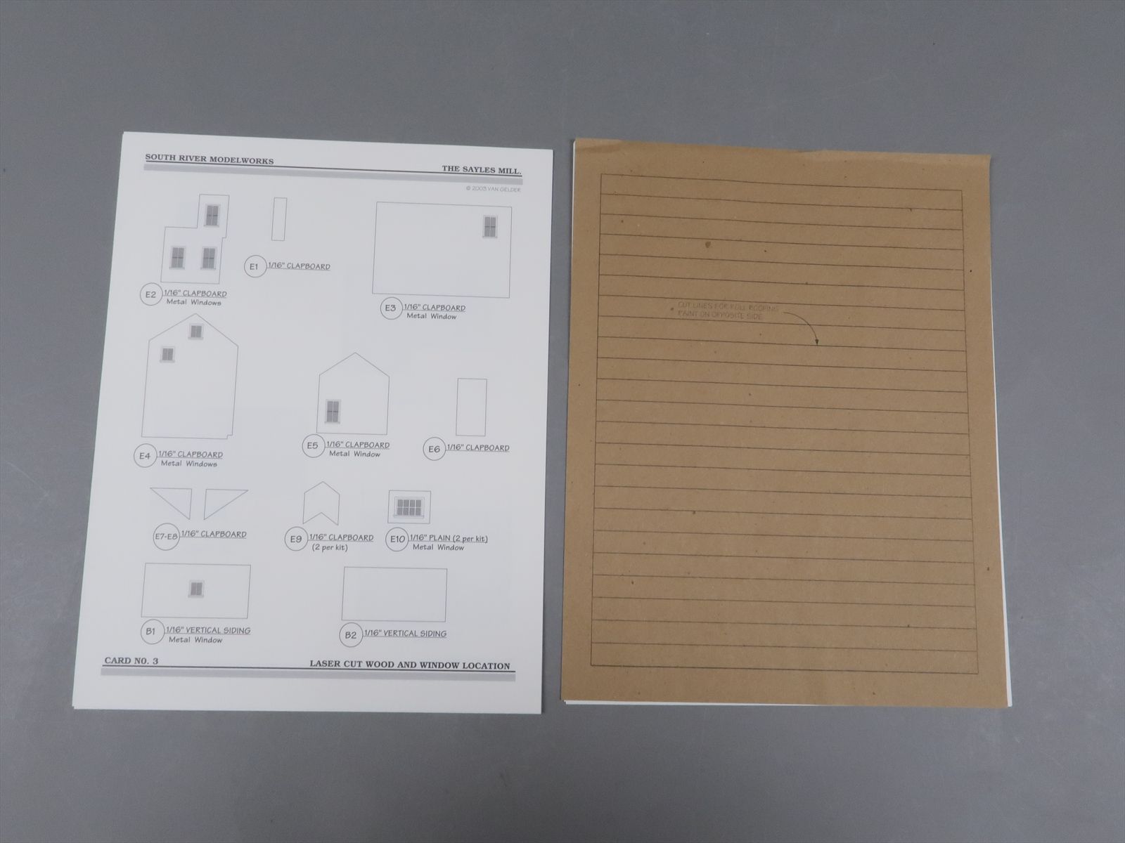 HO Craftsman Kit - SRMW South River Model Works Kit #260 The Sayles ...