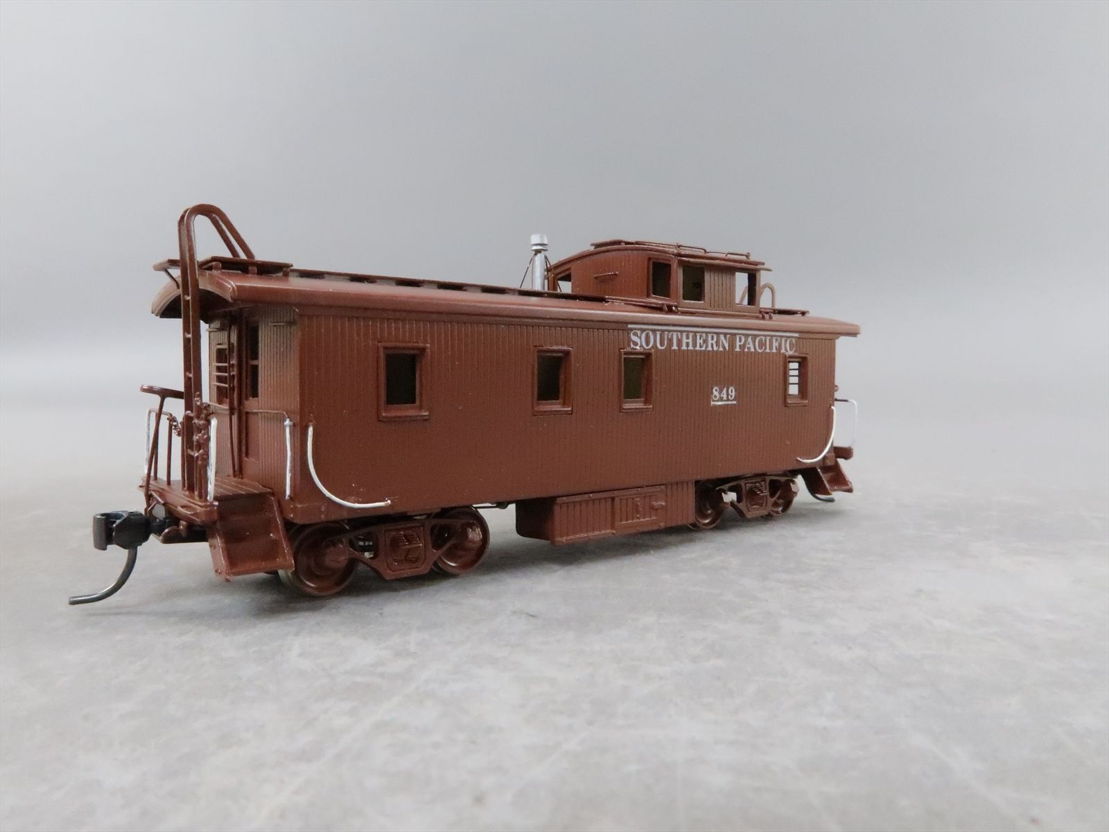 HO Brass Model - PSC 15252 SP Southern Pacific C-30-1 Caboose #849 - CUSTOM By BILL SHARP ...