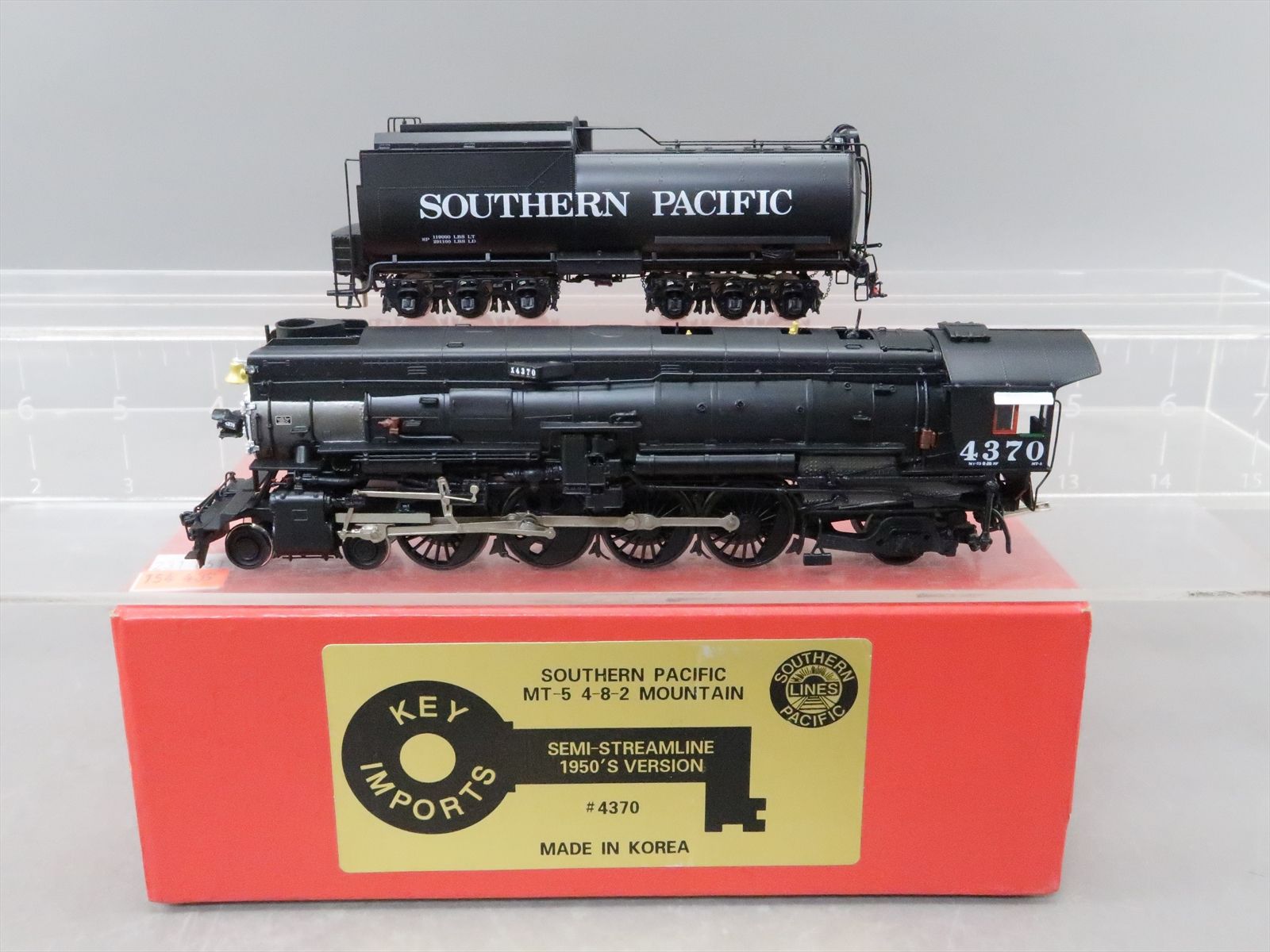 HO Brass Model - Key SP Southern Pacific Semi - Streamlined MT-5 4-8-2 ...