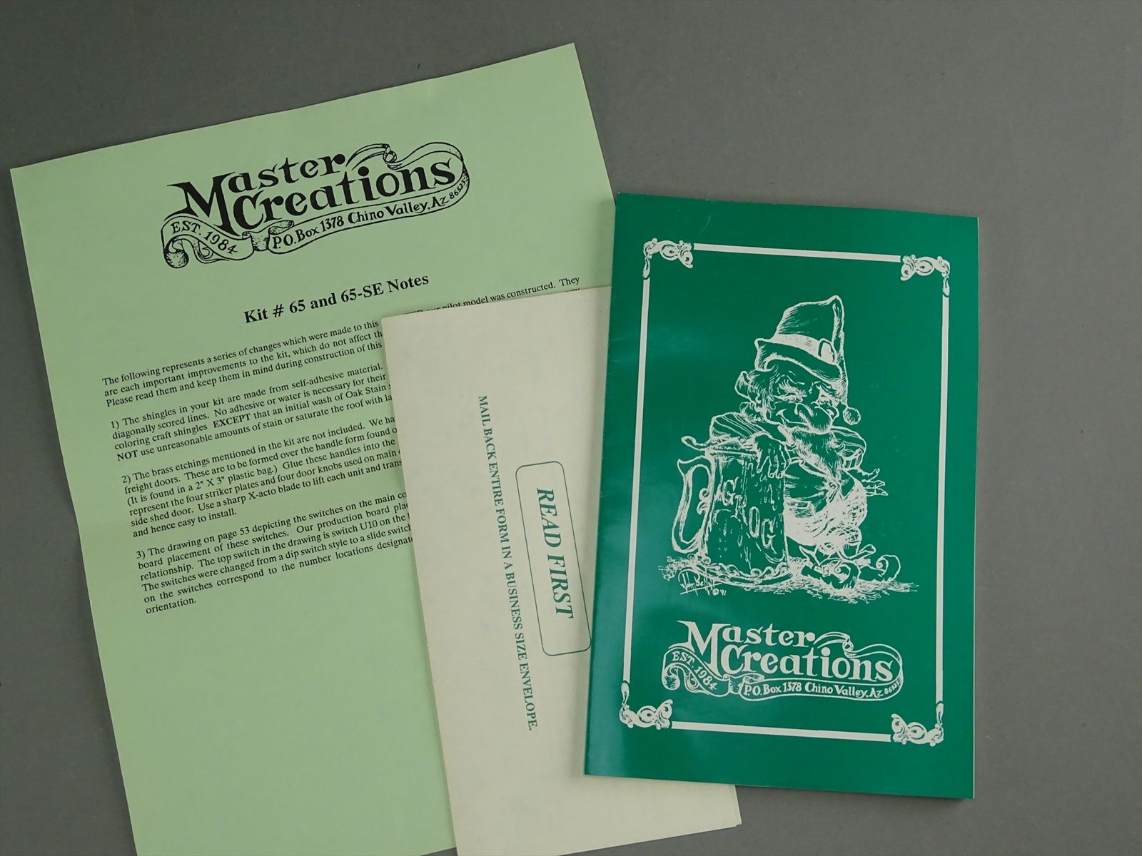 HO / HOn3 Craftsman Kit - Master Creations - Muldoon's Distillery #65 - with Lights No Sound ...