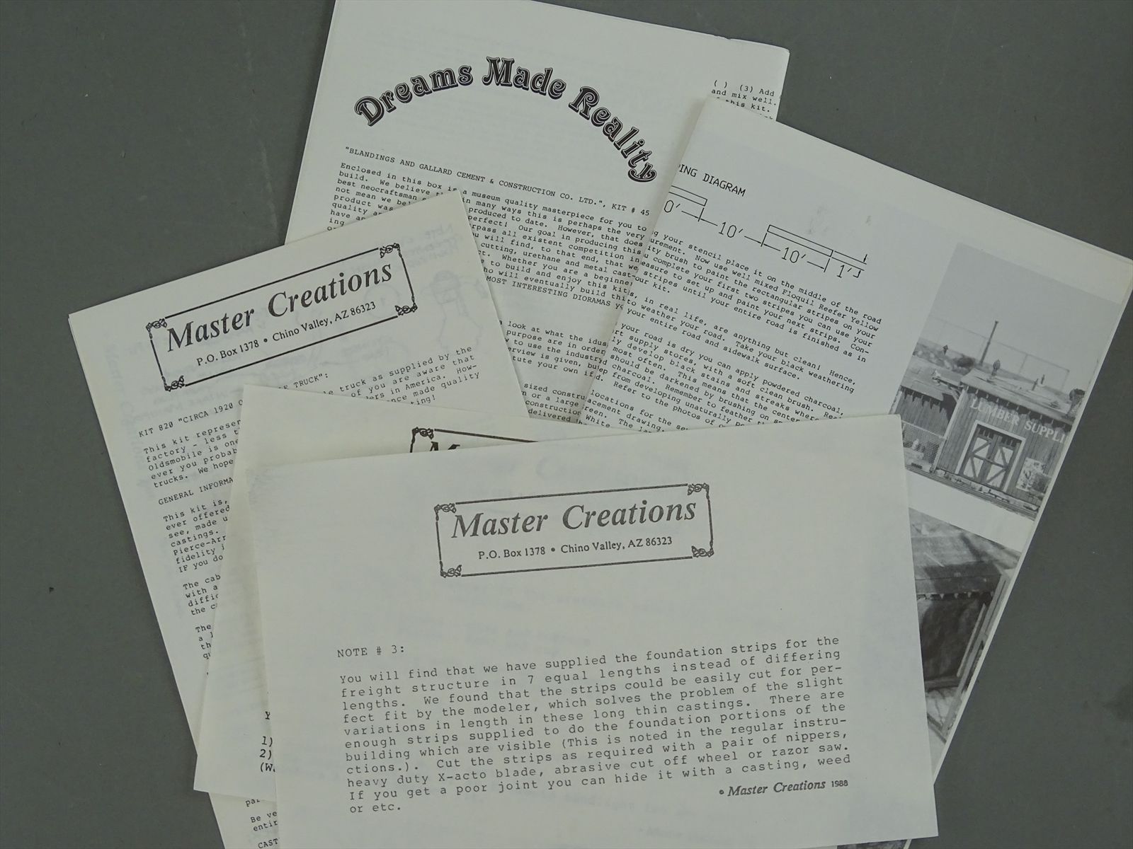 HO Scale Craftsman Kit - Master Creations #45 Blandings & Gallard ...