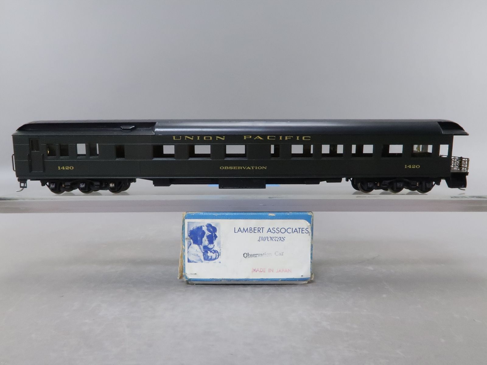 HO Brass Model - Lambert 800 AT&SF as UP Union Pacific Observation Car ...