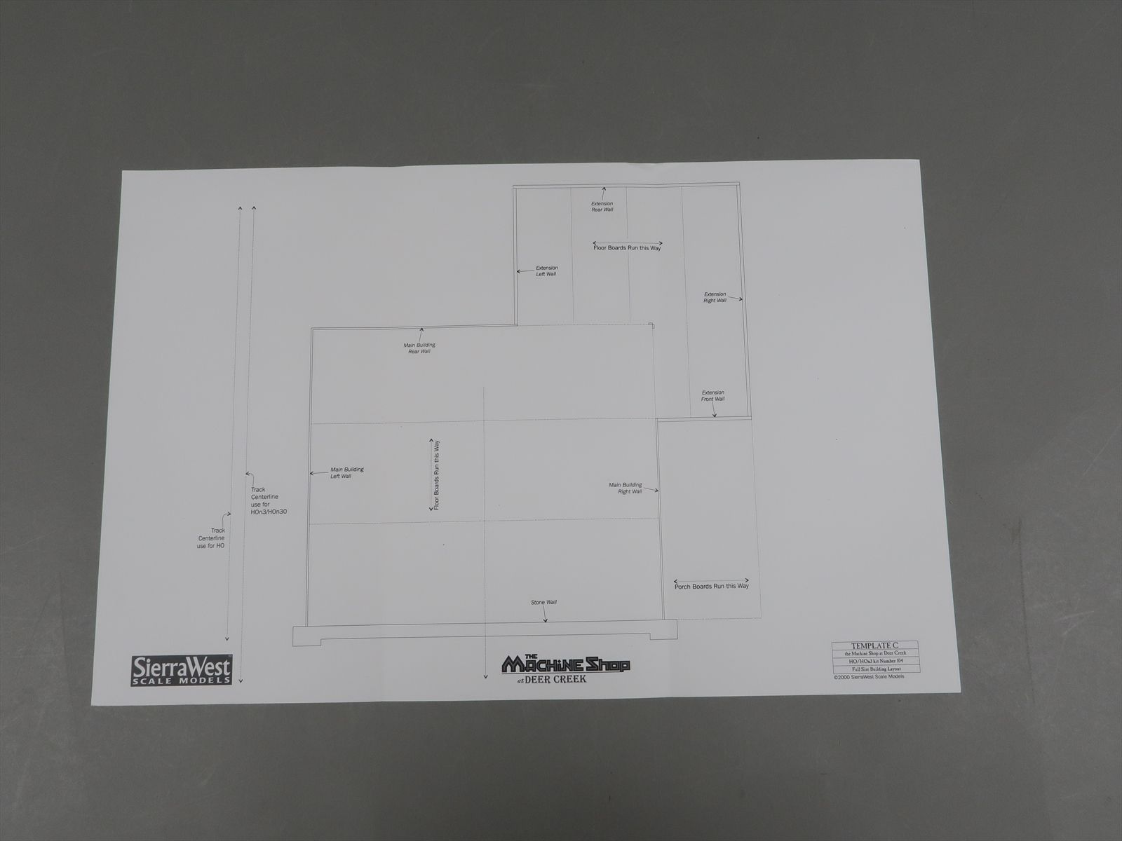 HO/HOn3 Craftsman Kit - Sierra West Kit #104 The Machine Shop at Deer ...