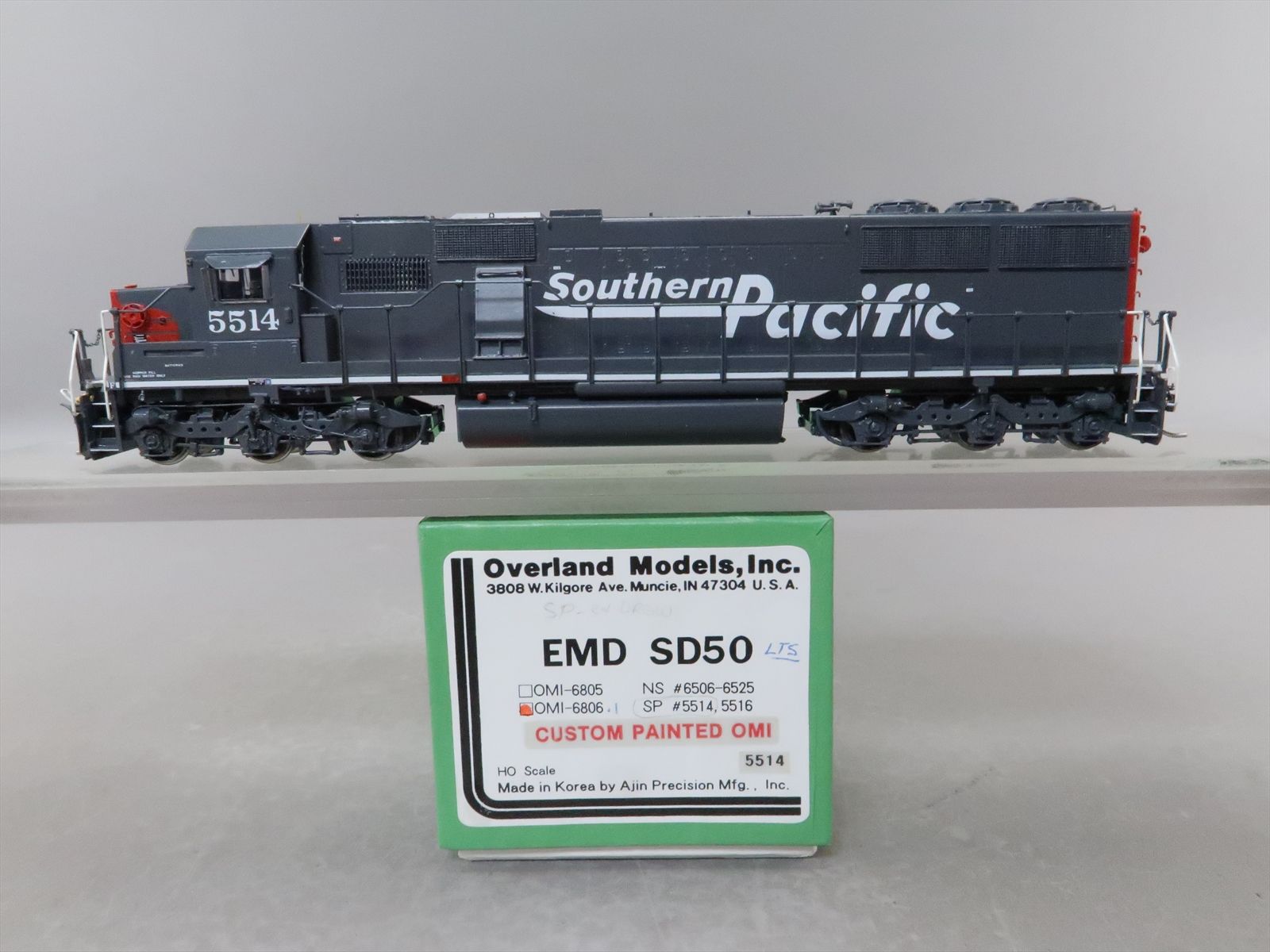 HO Brass Model - OMI 6806.1 SP Southern Pacific SD50 #5514 - F/P CPOMI - 1996 Run - Ajin