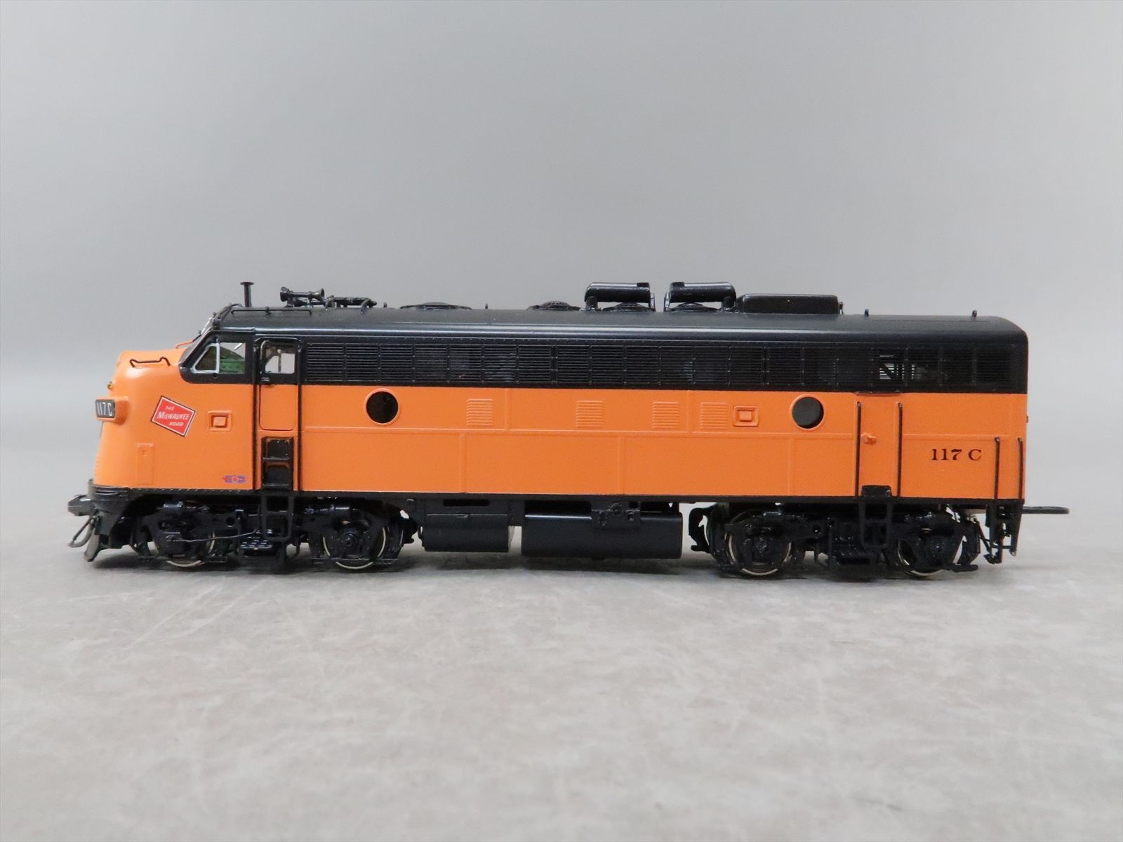 HO Brass Model - OMI 6458 Milwaukee Road F7 F7A #117C Late 1960's - 1970 - Custom - 1993 Run ...