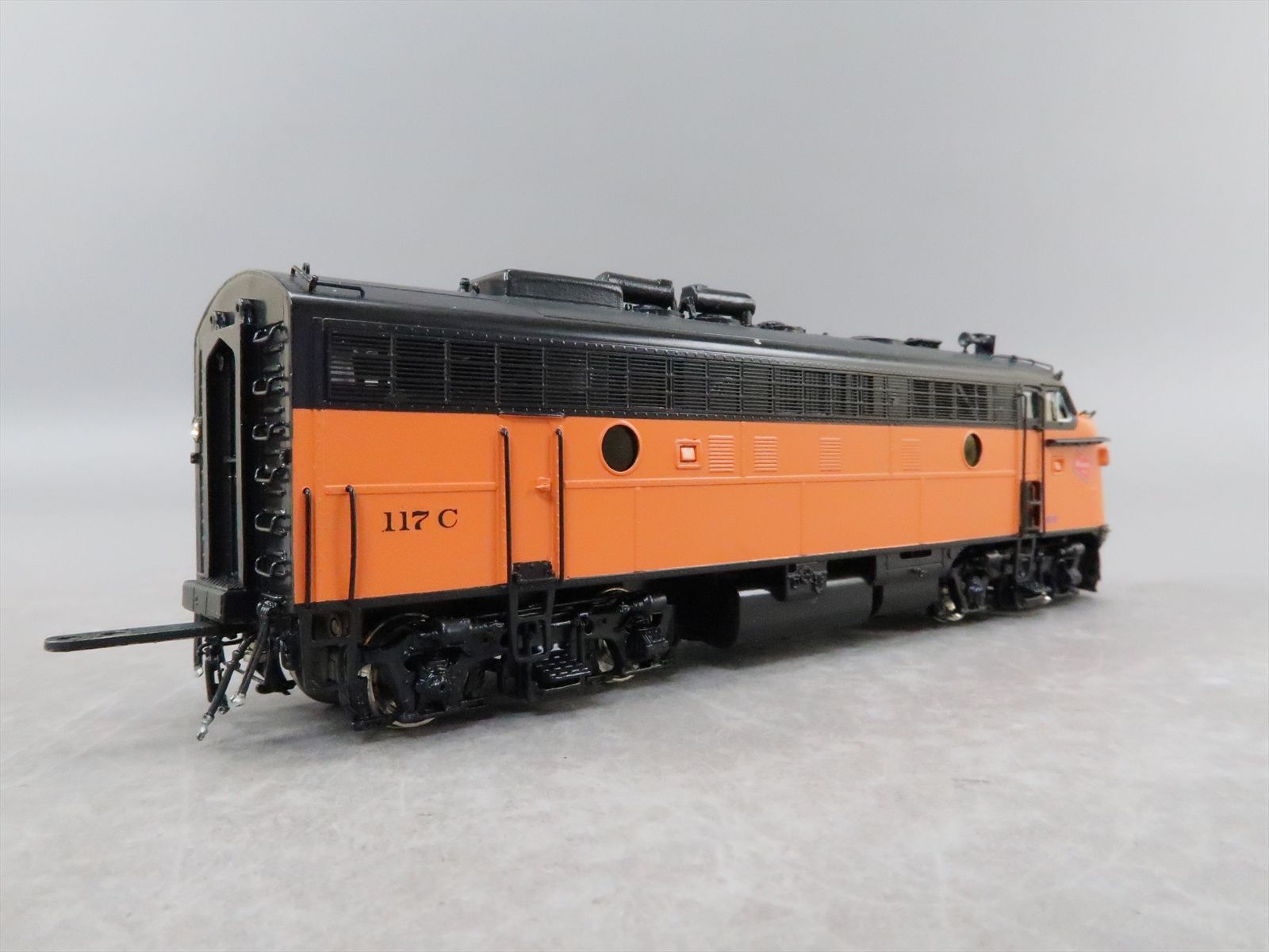 HO Brass Model - OMI 6458 Milwaukee Road F7 F7A #117C Late 1960's - 1970 - Custom - 1993 Run ...