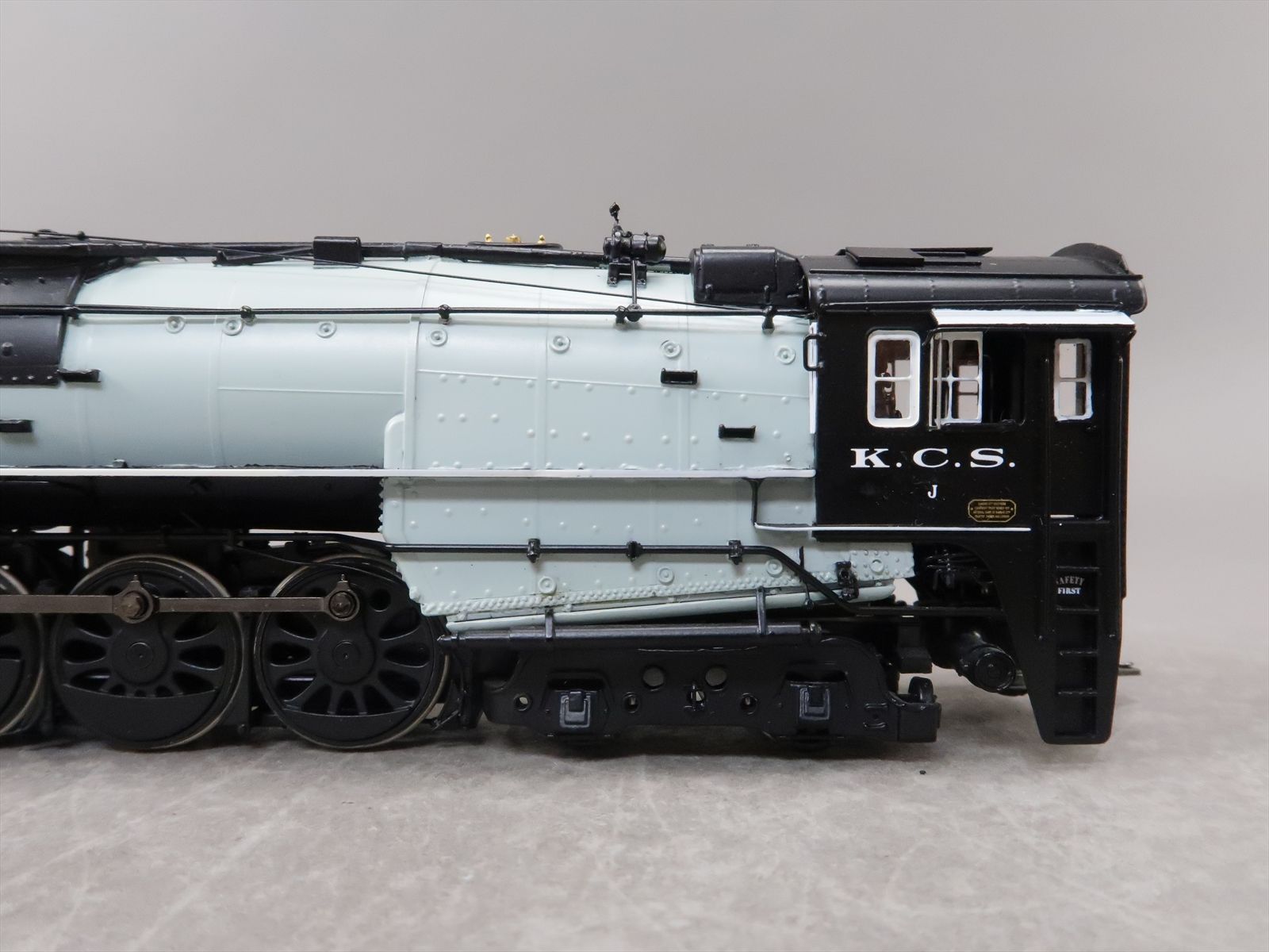 HO Brass Model - DP 8195.07 KCS Kansas City Southern 2-10-4 J Gray ...