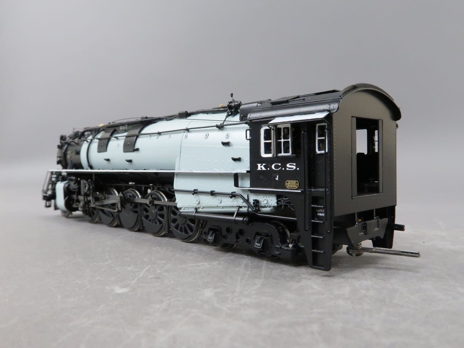HO Brass Model - DP 8195.07 KCS Kansas City Southern 2-10-4 J Gray ...