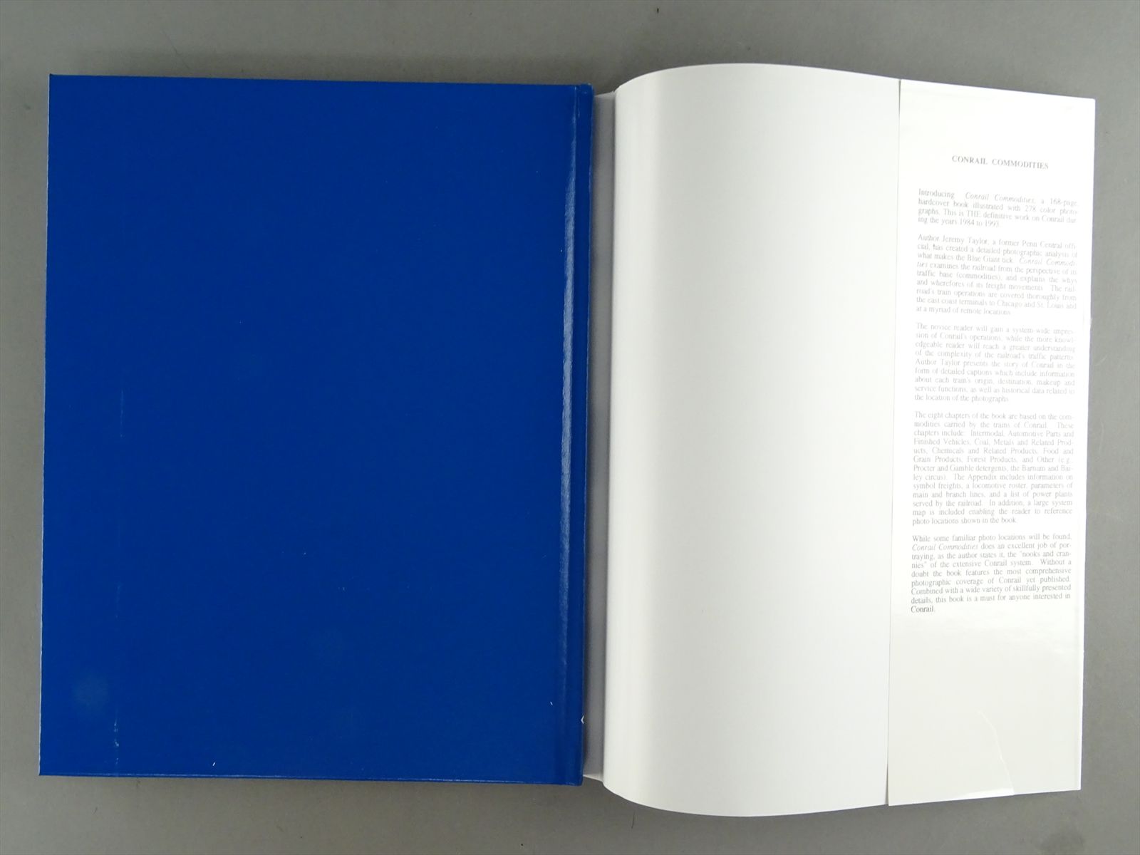 Railroad Book - Conrail Commodities - Jeremy Taylor - 168 pages