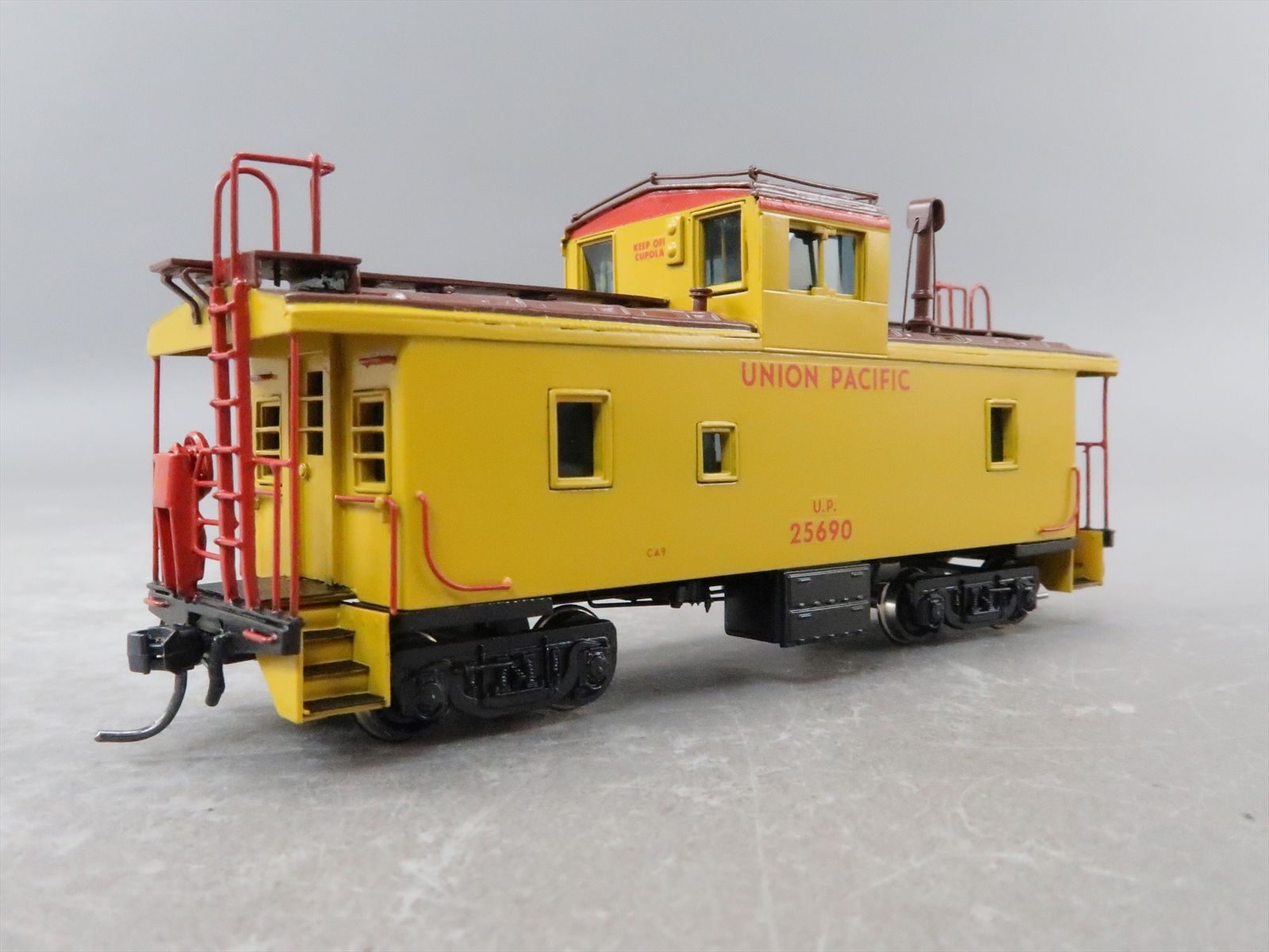 HO Brass Model - OMI 1102 UP Union Pacific CA-9 Caboose #25690 - Custom ...