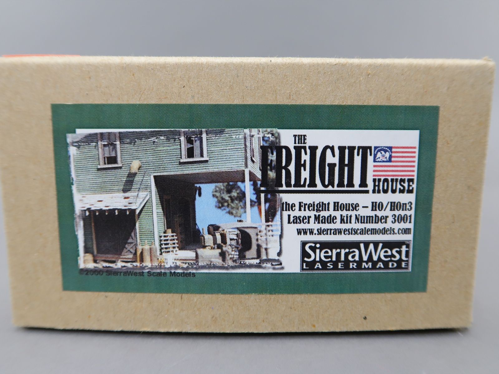 HO/HOn3 Craftsman Kit - Sierra West Kit 3001 The Freight House ...