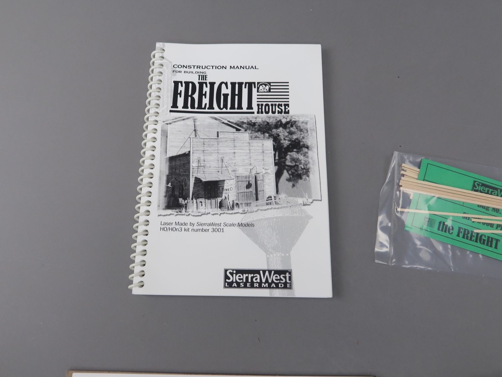 HO/HOn3 Craftsman Kit - Sierra West Kit 3001 The Freight House ...