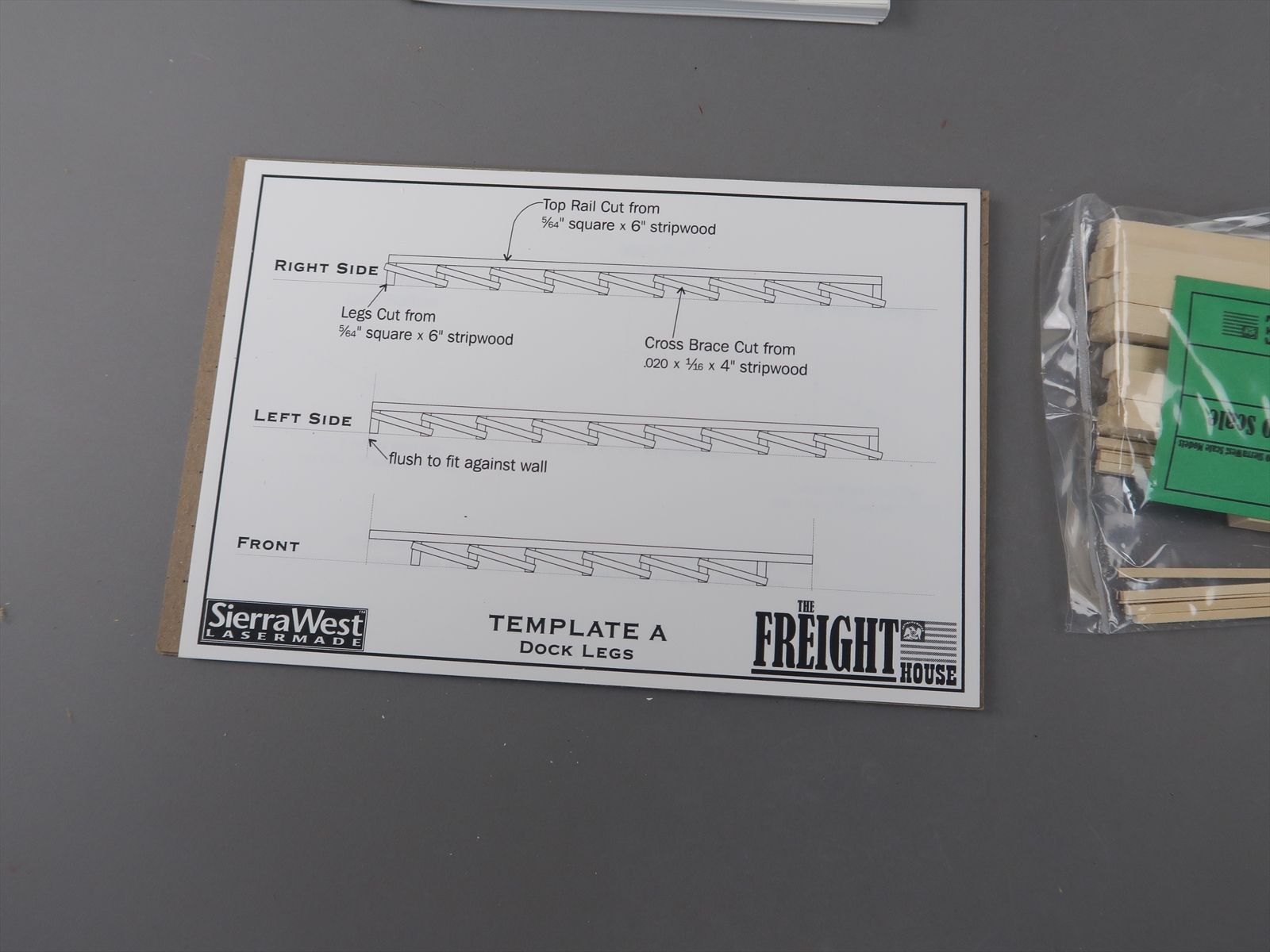 HO/HOn3 Craftsman Kit - Sierra West Kit 3001 The Freight House ...