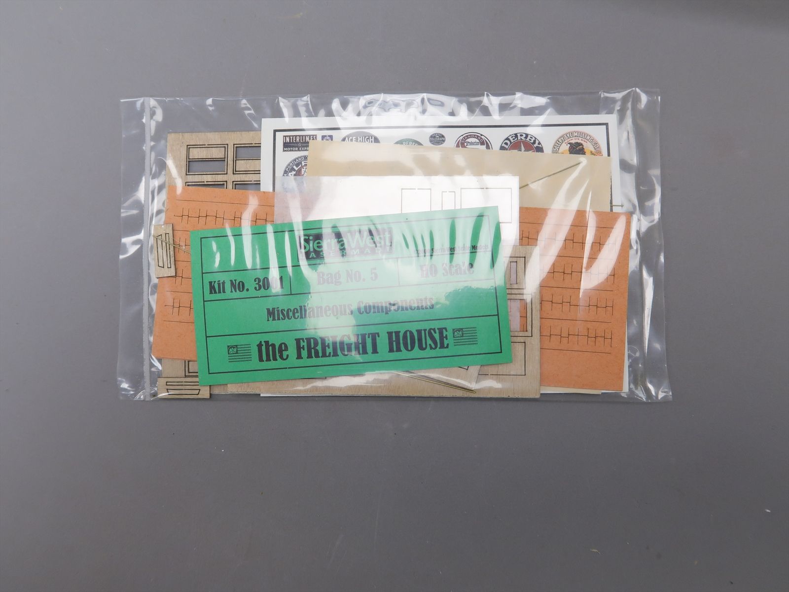 HO/HOn3 Craftsman Kit - Sierra West Kit 3001 The Freight House ...