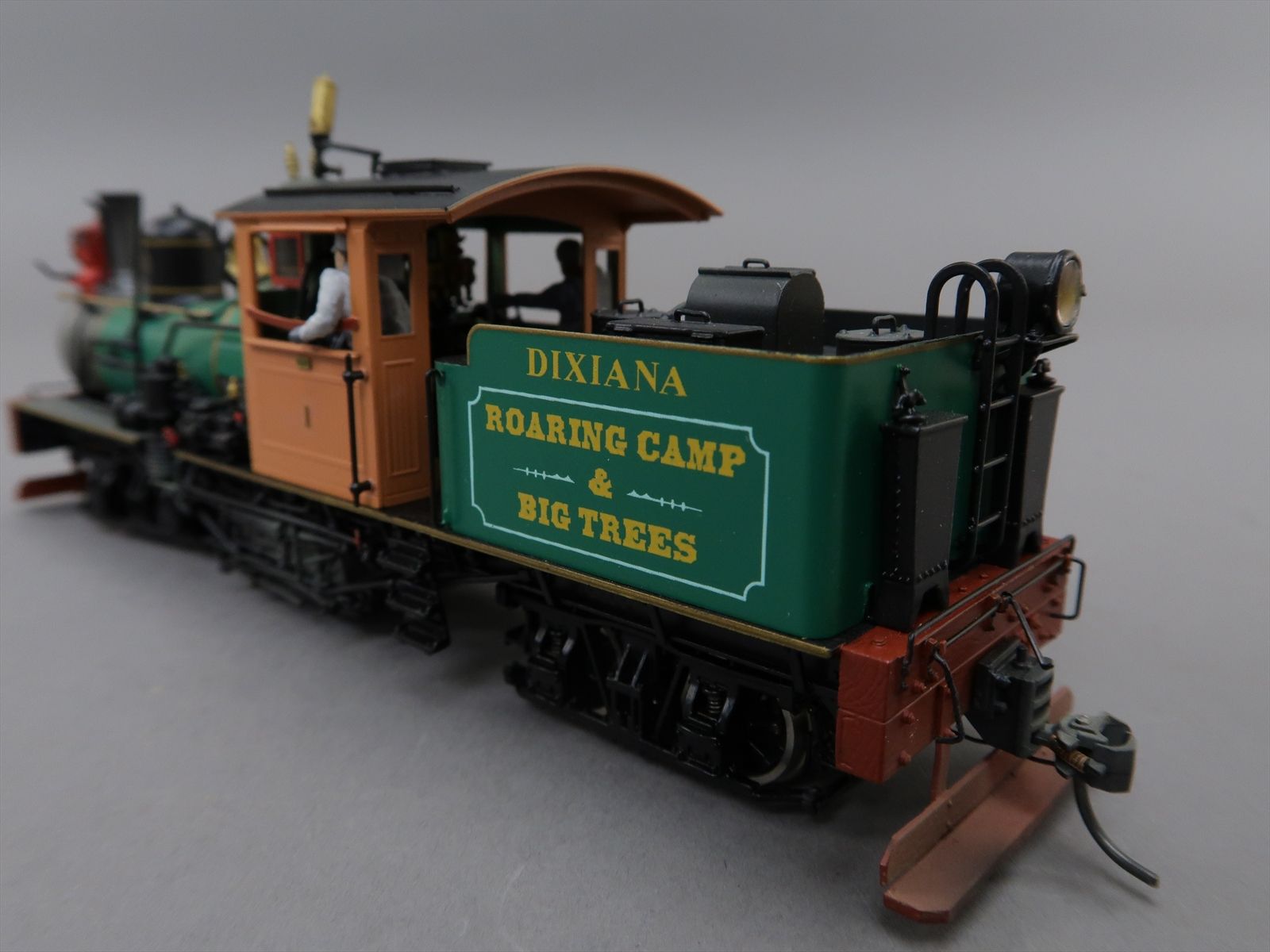 Sn3 Brass Model - P-B-L Roaring Camp & Big Trees 2-Truck Shay 37 Ton ...