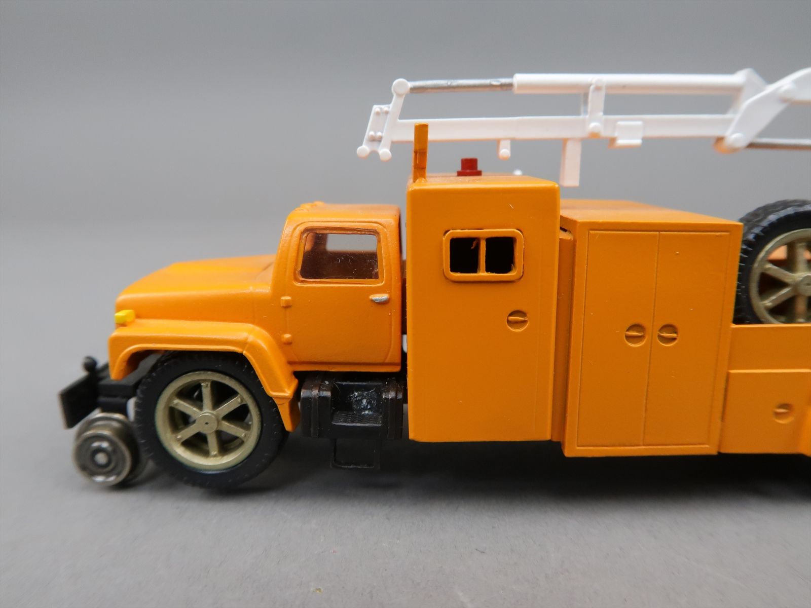 HO Brass Model - BLW Berlyn Hi-Railer Orange - F/P - 2000 Run - OCS