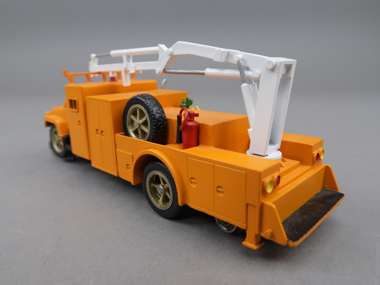HO Brass Model - BLW Berlyn Hi-Railer Orange - F/P - 2000 Run - OCS
