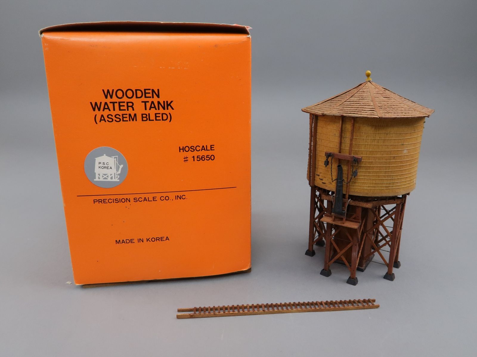 HO Model - PSC 15650 Wooden Water Tank - Custom - Made in Korea