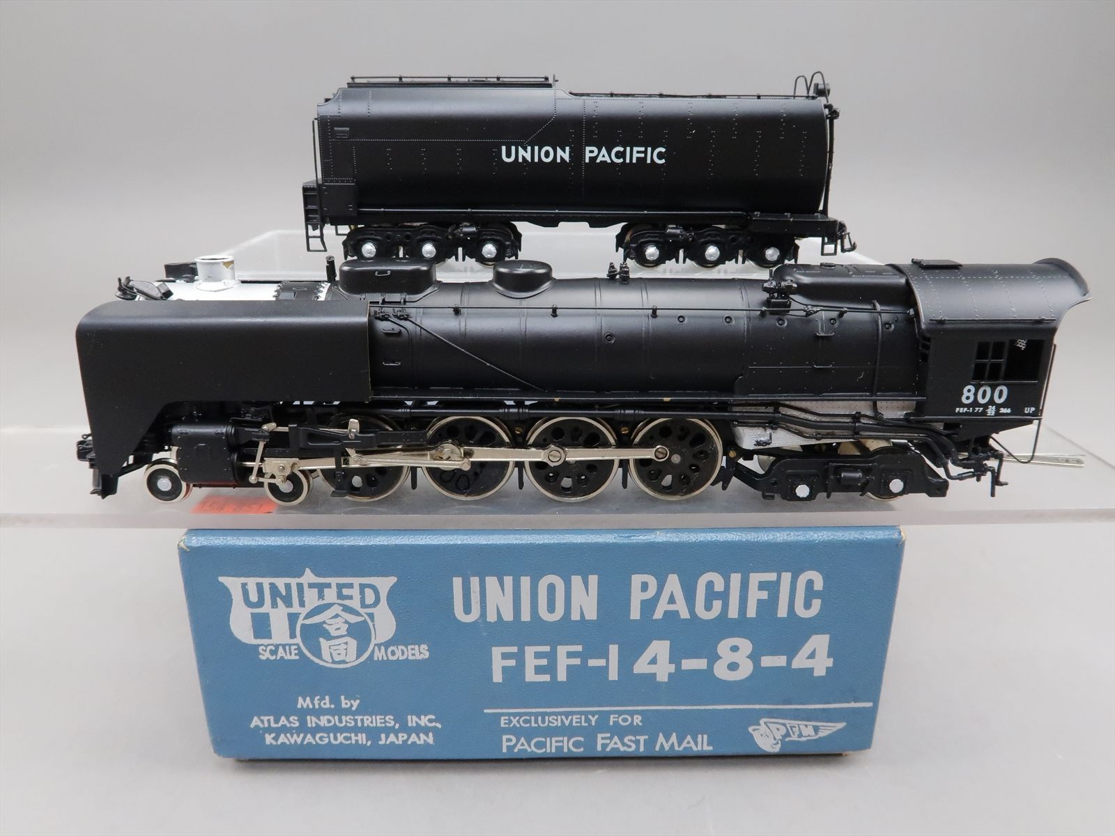 HO Brass Model - PFM UP Union Pacific FEF-1 4-8-4 #800 - Custom - 1974 ...