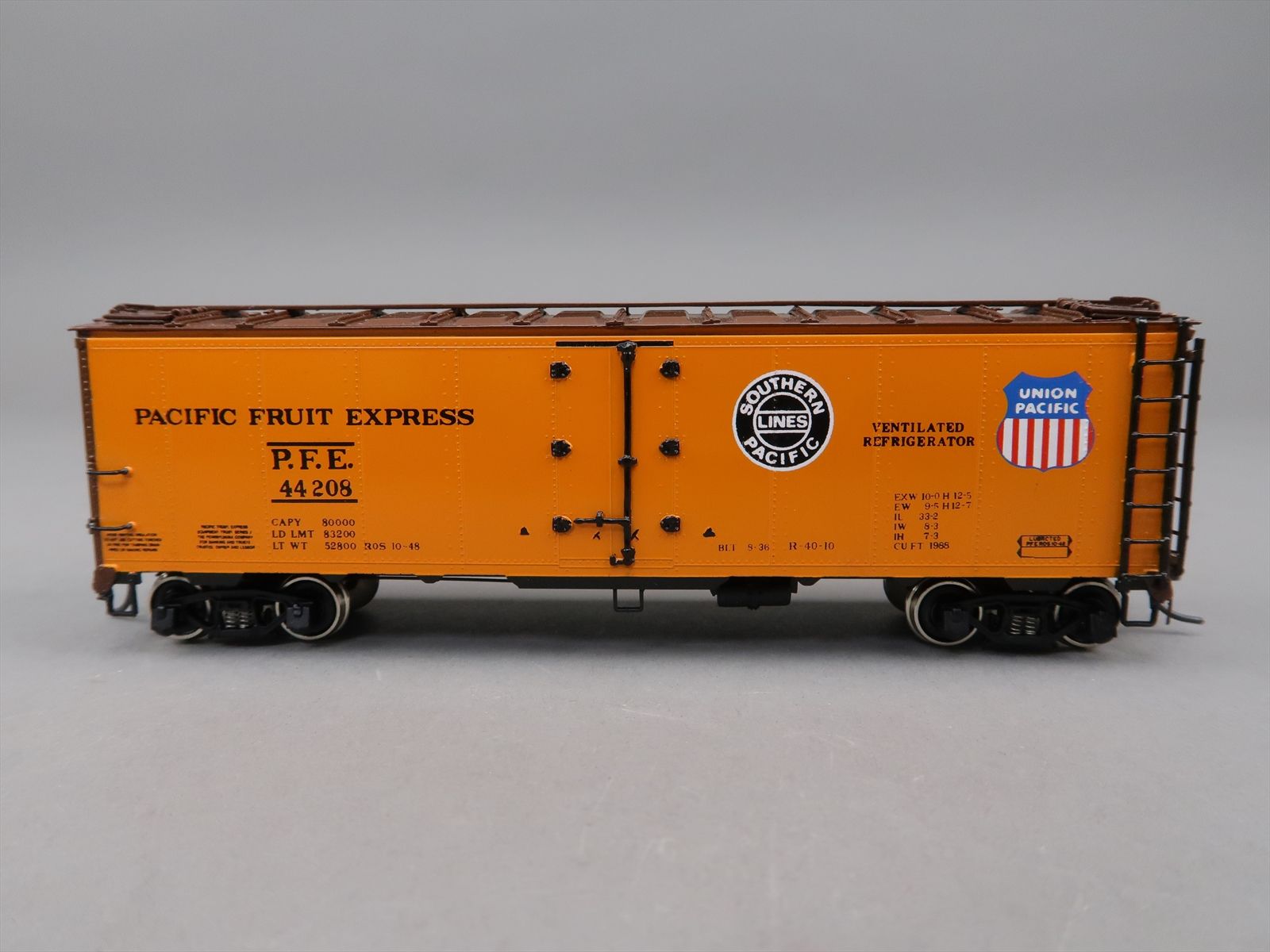 HO Brass Model - CIL 2136.1 PFE Pacific Fruit Express Union Pacific UP ...