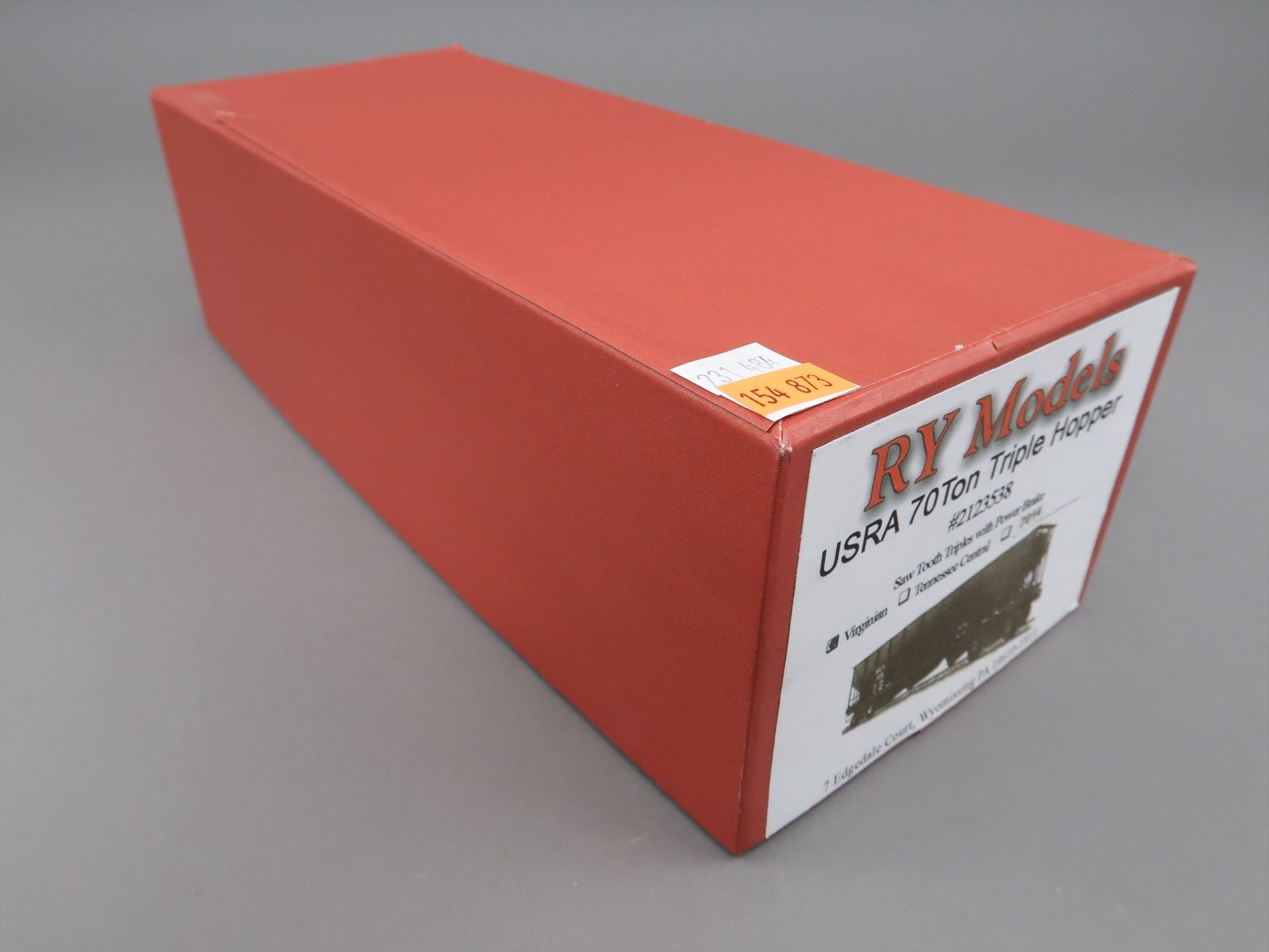 O Brass Model - RYM Yoder 2123538 VGN Virginian USRA 70 Ton Triple ...