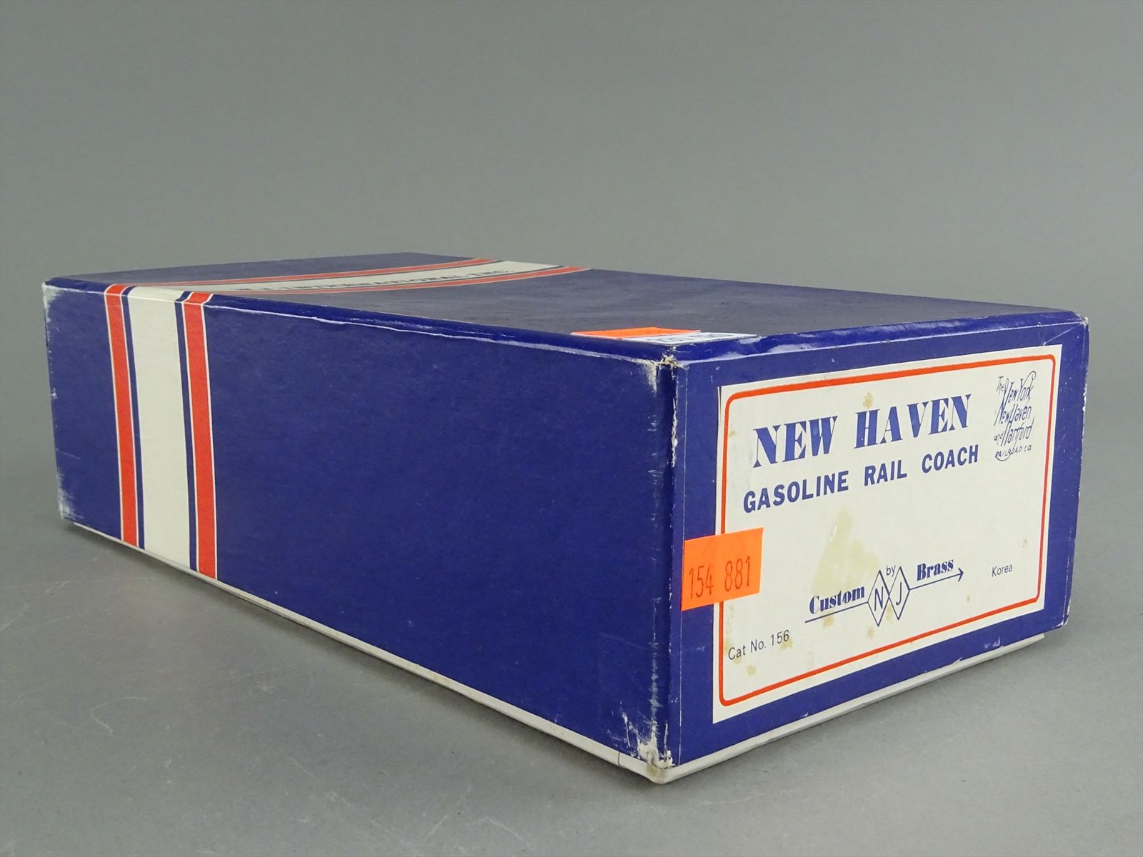 HO Brass Model - NJCB 156 NH New Haven Gas Gasoline Rail Coach ...