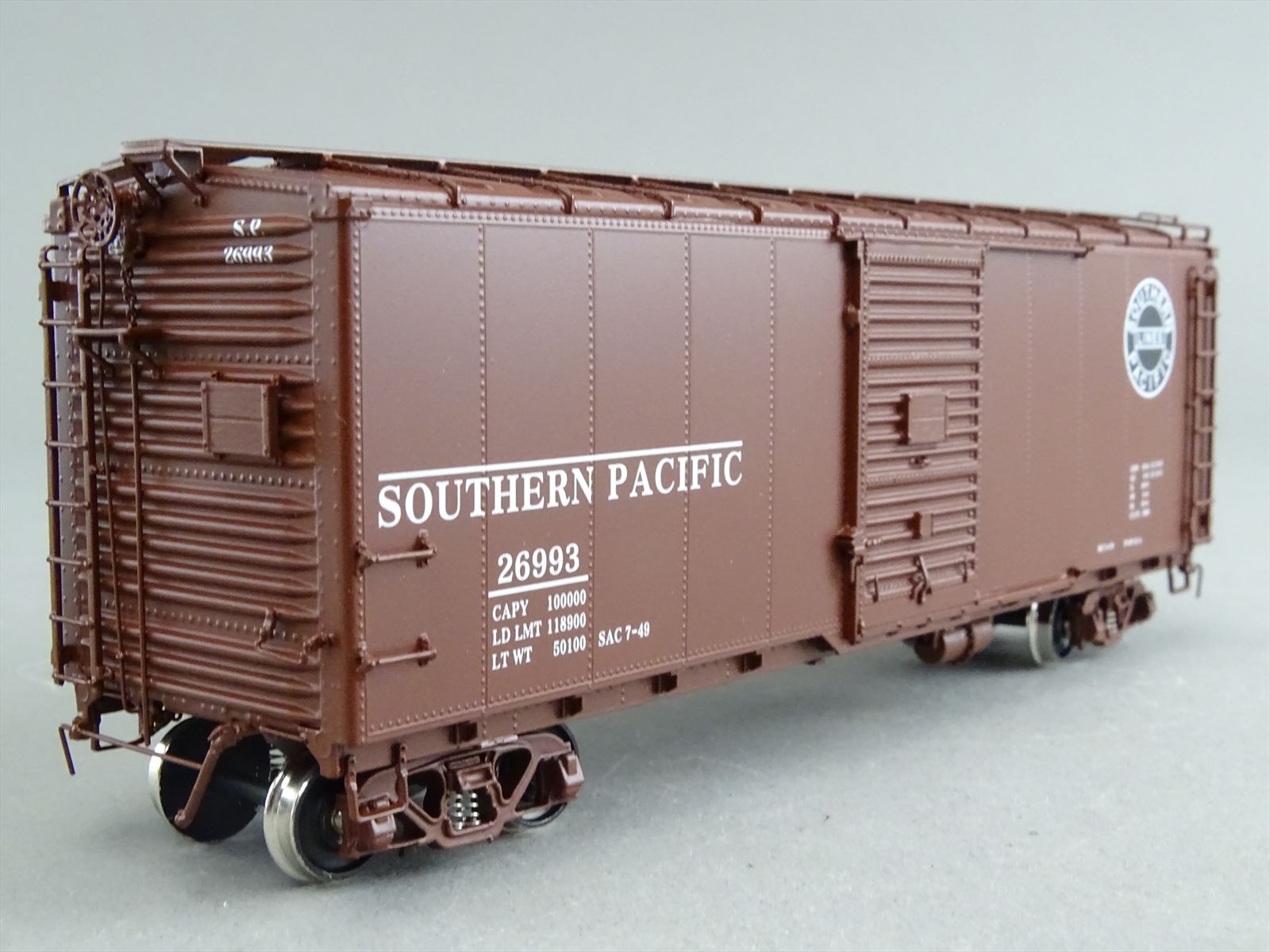 HO Brass Model - CIL 2512.1 SP Southern Pacific B-50-12-A Steel Rebuilt ...