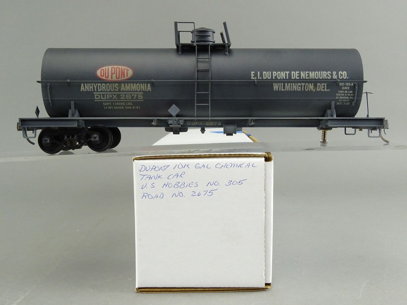 O Brass Model - USH US Hobbies 305 DUPX Dupont 10,000 Gallon Chemical ...