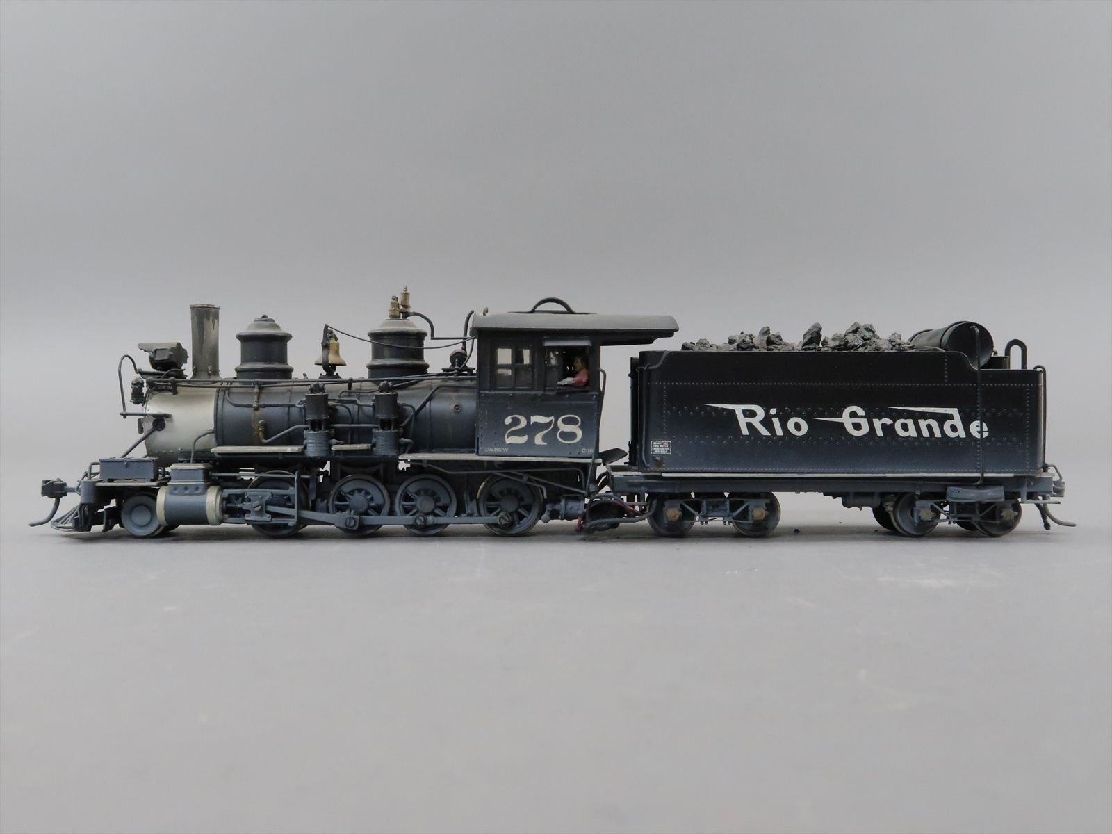 Sn3 Brass Model - Tomalco D&RGW Rio Grande C-16 2-8-0 #278 - Custom ...