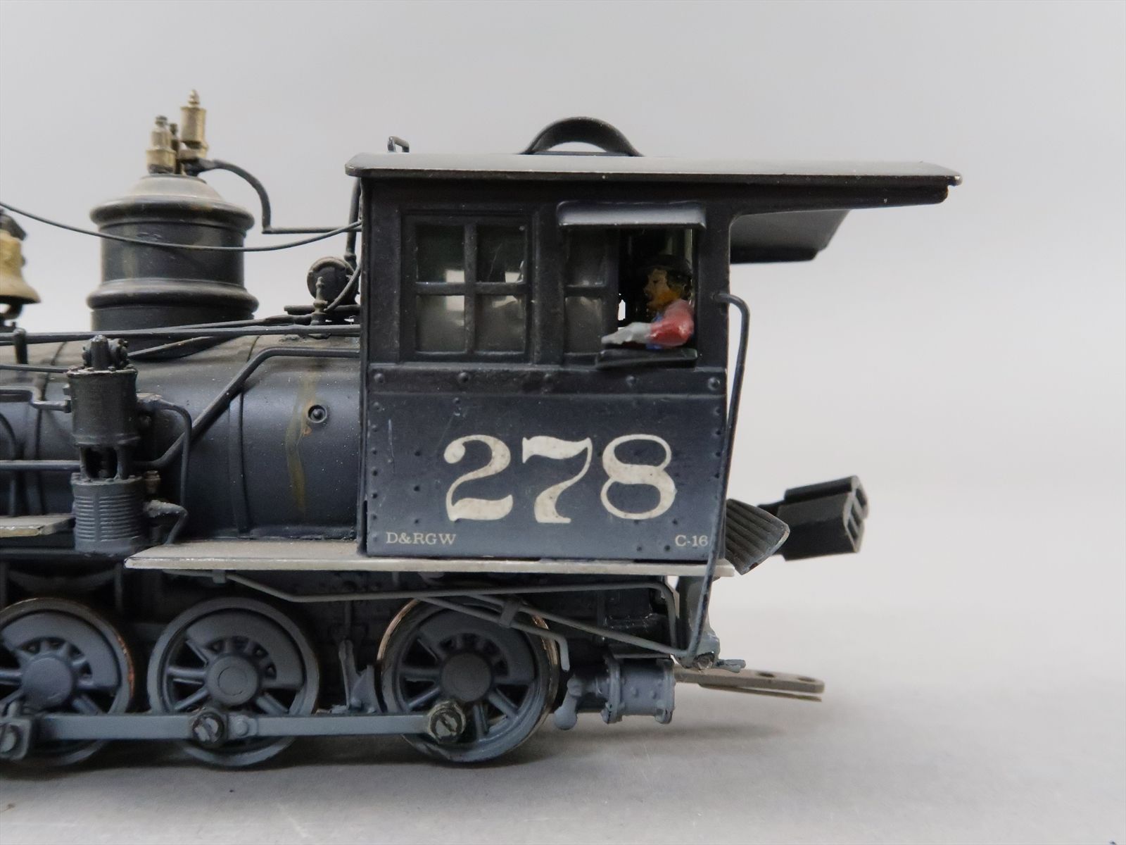 Sn3 Brass Model - Tomalco D&RGW Rio Grande C-16 2-8-0 #278 - Custom ...