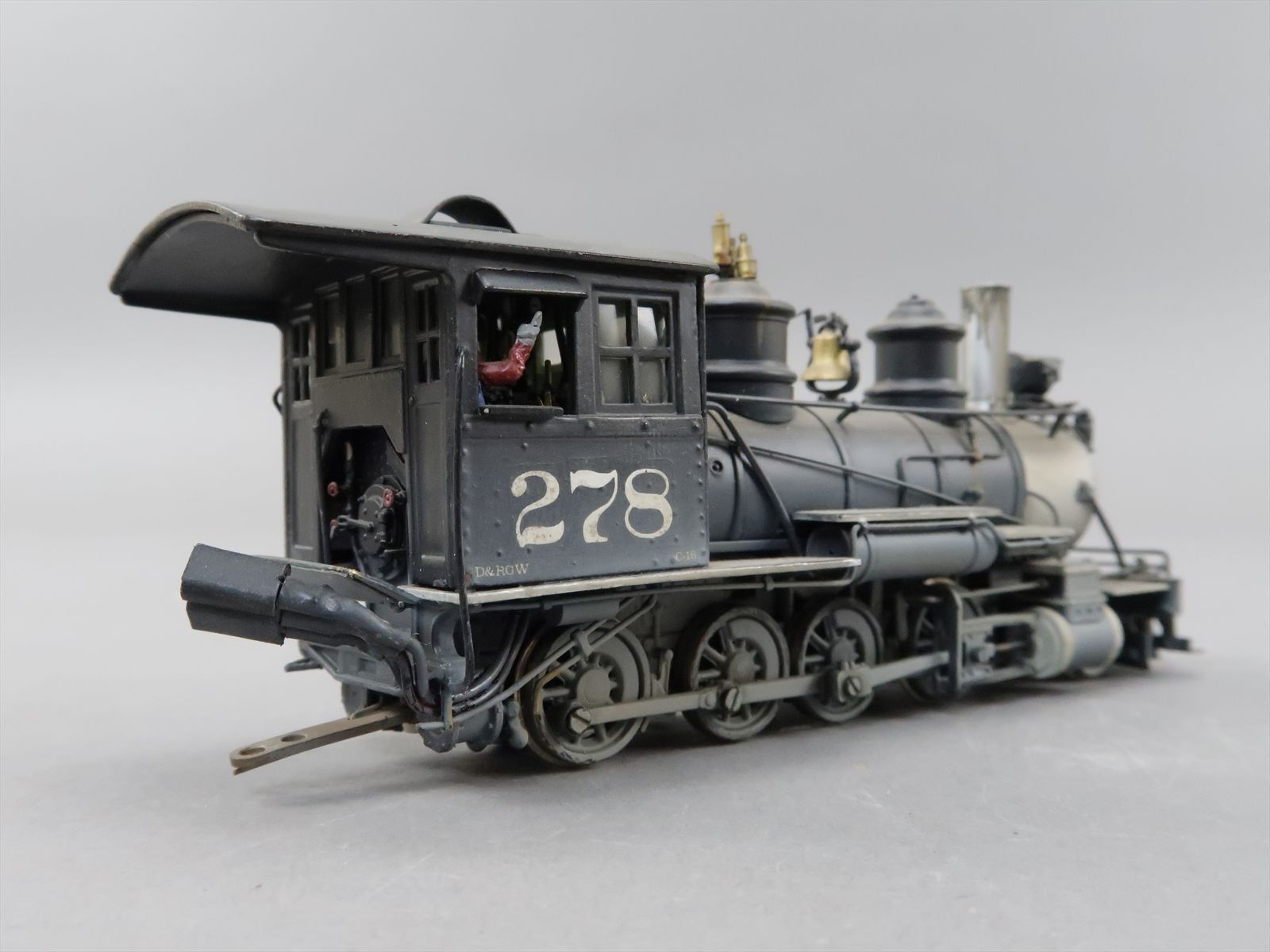 Sn3 Brass Model - Tomalco D&RGW Rio Grande C-16 2-8-0 #278 - Custom ...