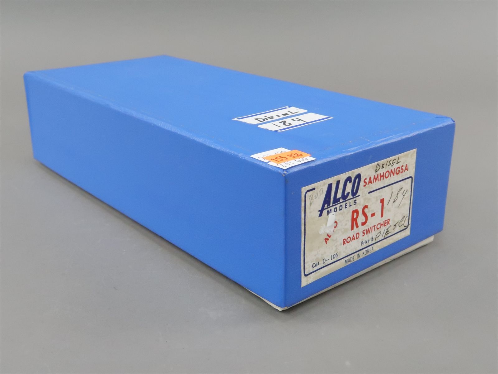 HO Brass Model - ALCO D-106 GN Great Northern RS-1 #184 - Custom - 1982 Run - Samhongsa